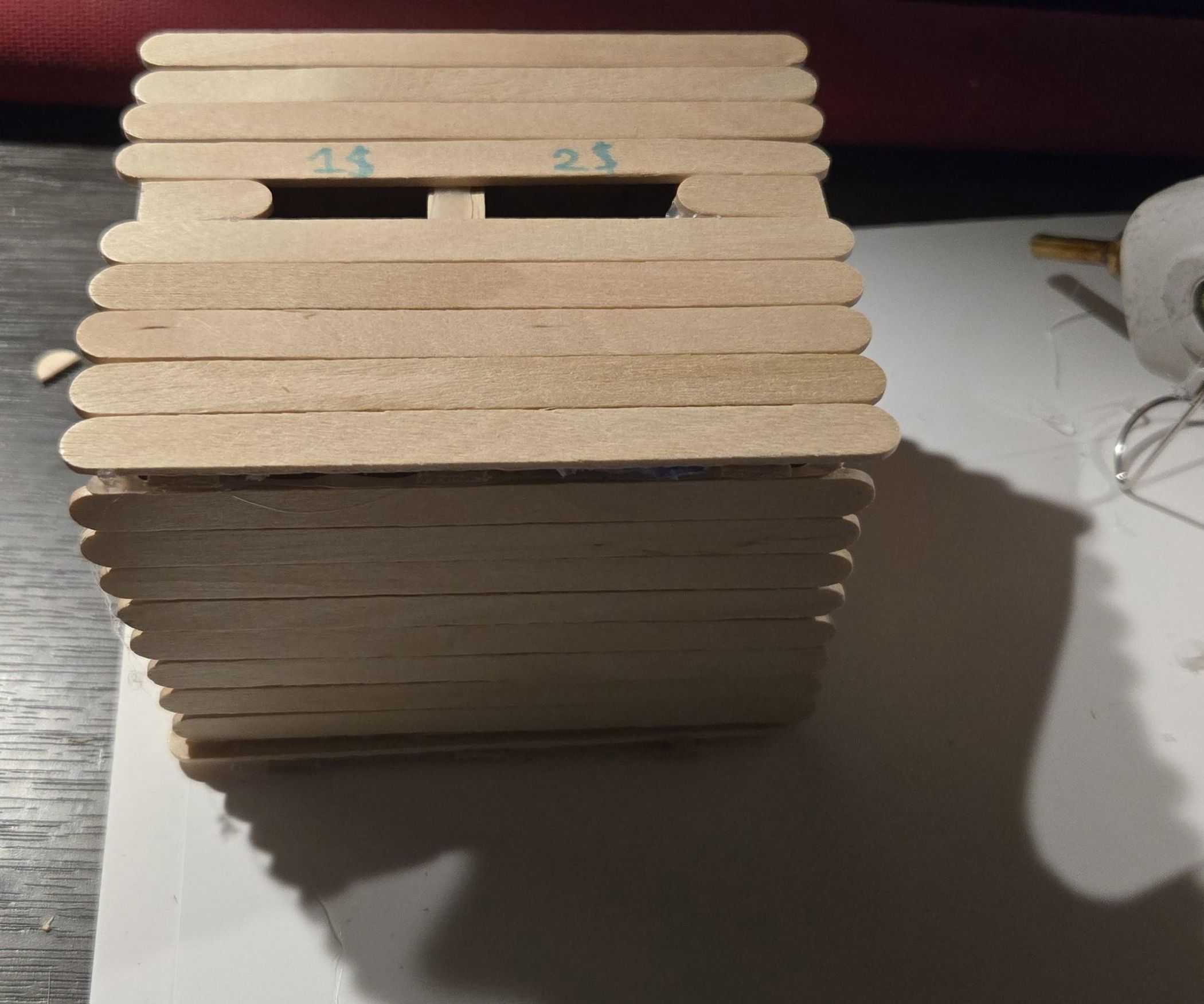 Popsicle Stick Coin Bank : 5 Steps - Instructables