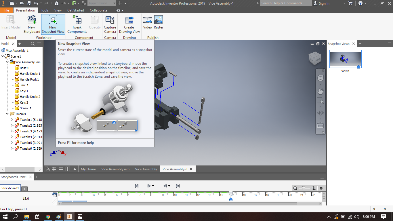 Inventor Assembly, Exploded Assembly, and Materials List : 31 Steps ...