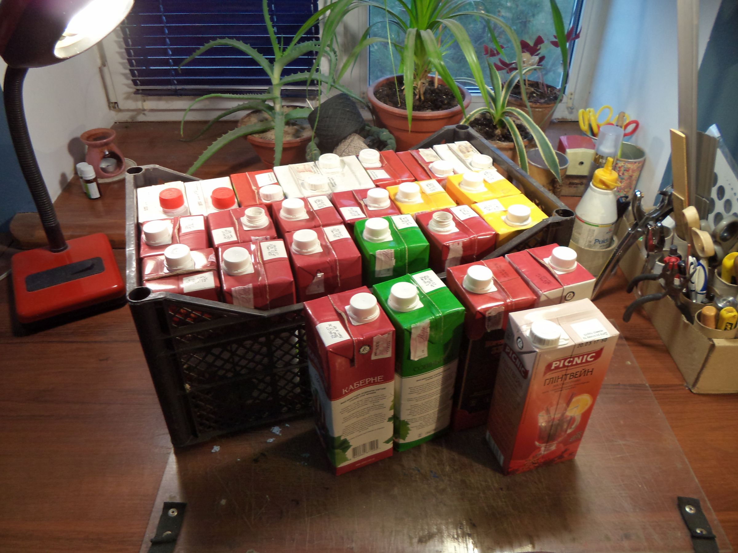 Vertical Gardening With Tetra Paks P2. Growing Stuff : 14 Steps (with ...