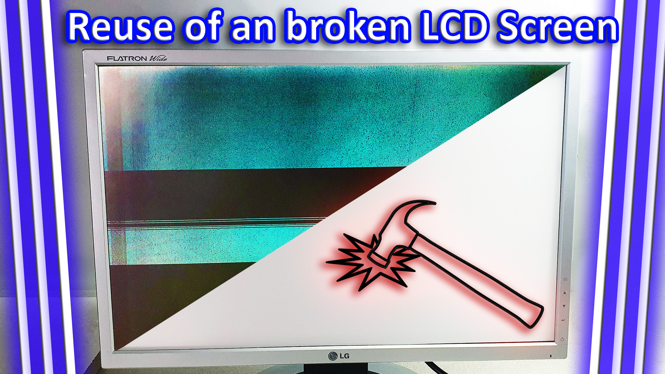 Make Lightscreen From Old LCD Display : 5 Steps - Instructables