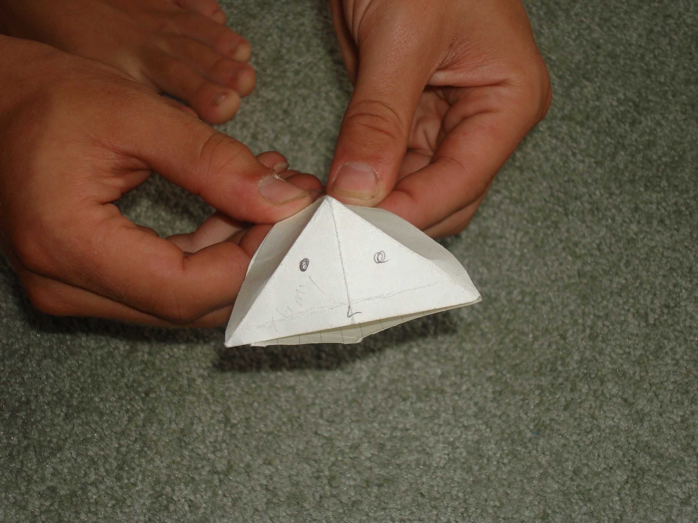 How to Make a Talking Origami Head : 6 Steps - Instructables