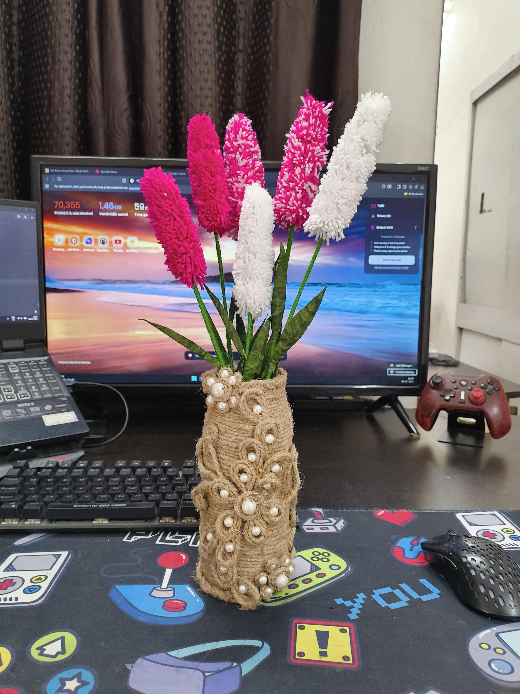 DIY Rustic Flower Pot – Made With Love & Leftovers : 8 Steps (with ...