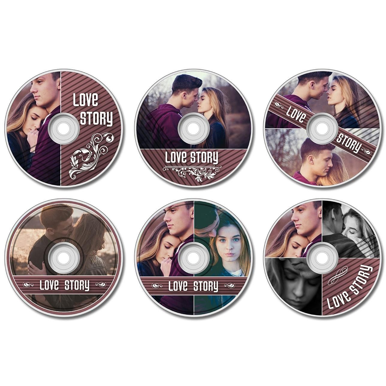 How I Designed a "Love Story" CD Label for My Photography Clients! : 4 ...