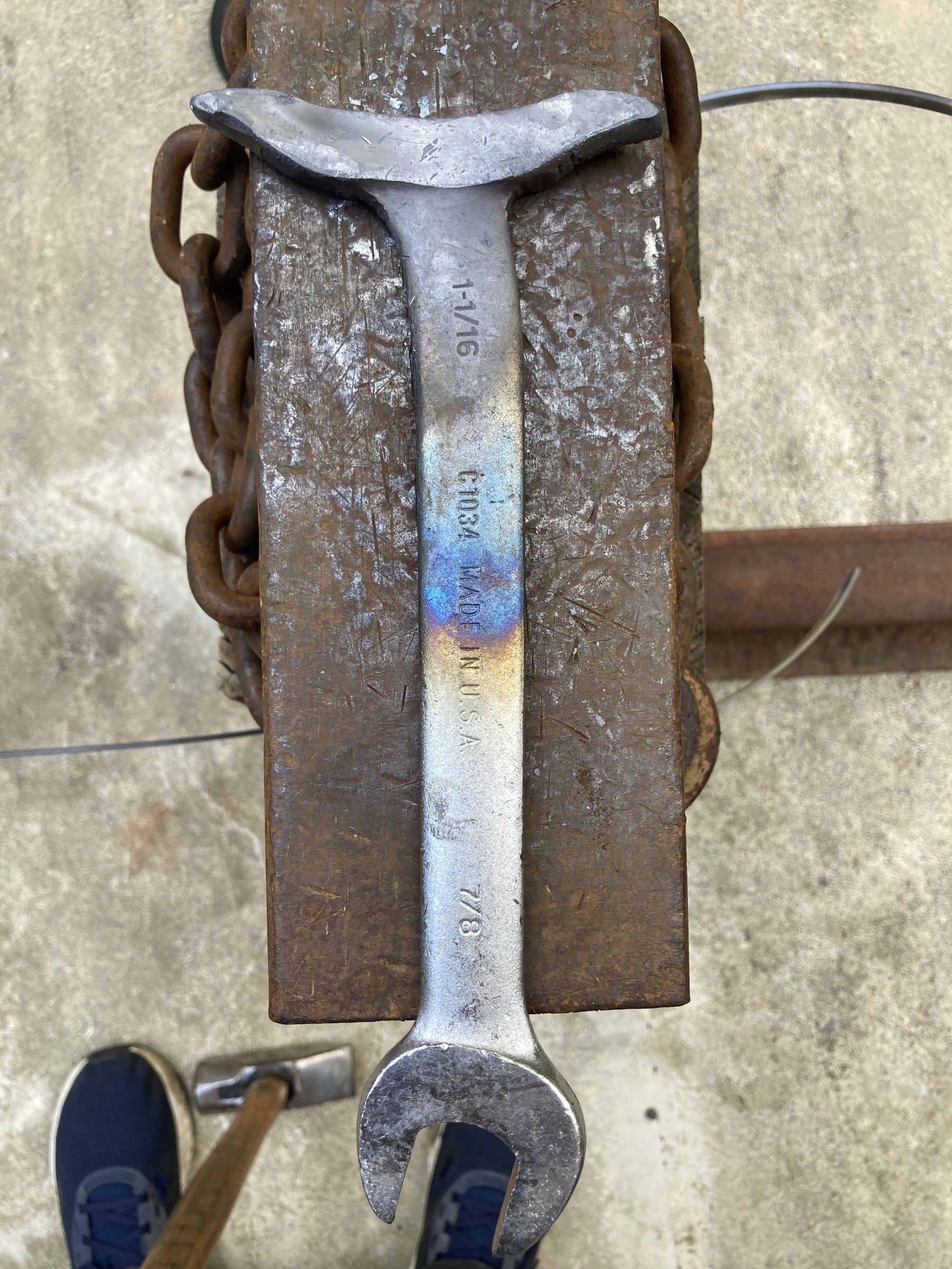 Wrench Tomahawk : 5 Steps - Instructables