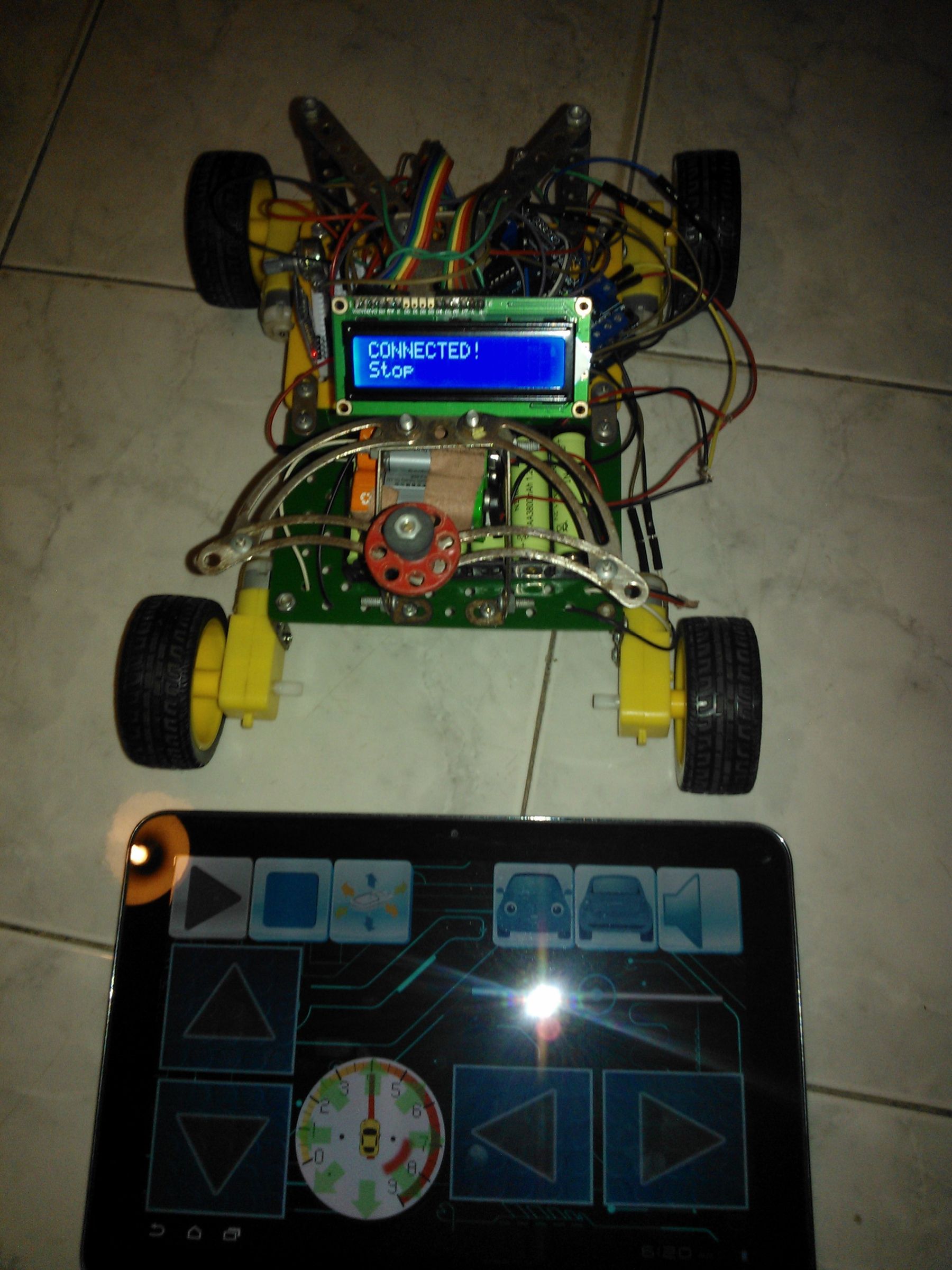 Arduino Bluetooth RC Car With LCD : 5 Steps - Instructables