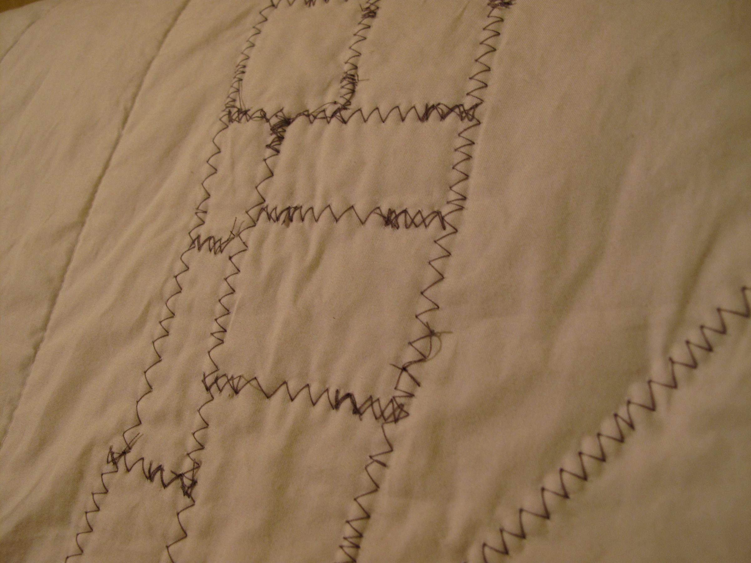 "Drawing" on Fabric With Yarn (aka Couching) : 5 Steps (with Pictures ...