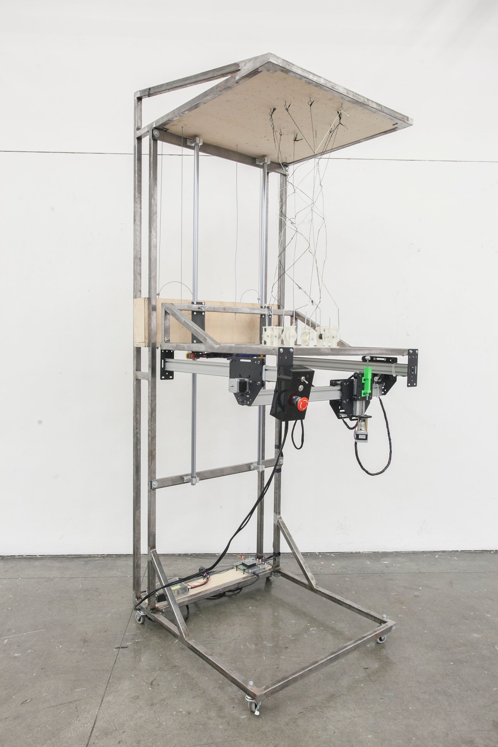 Space Weaver: a Seven Foot Tall 3D Weaving Machine : 8 Steps (with ...