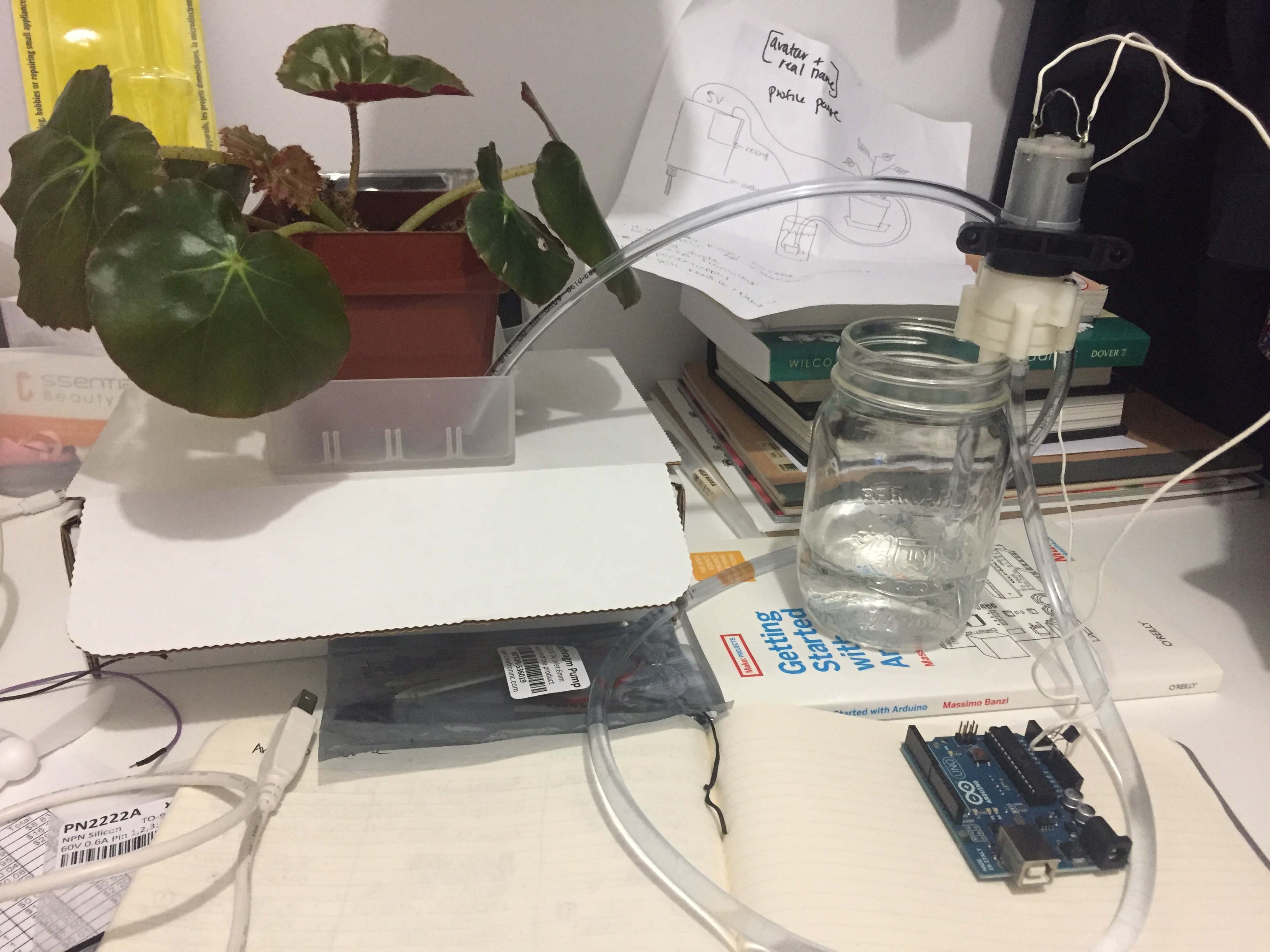 Automatically Water Your Small Indoor Plant Using Arduino + Pump : 7 ...