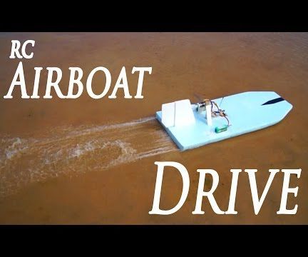 Foam RC Airboat Build DIY : 8 Steps (with Pictures) - Instructables