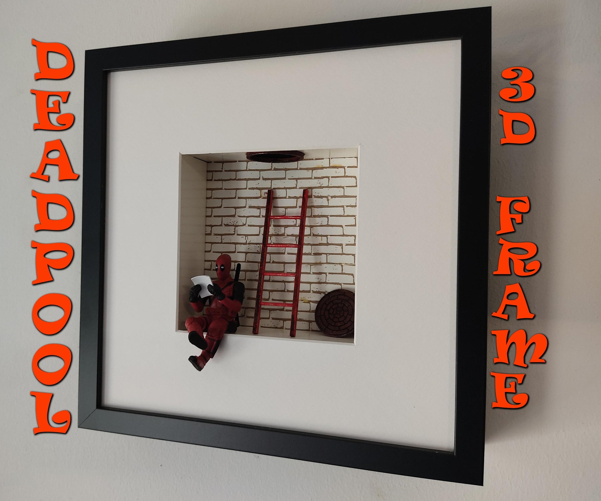 Deadpool 3D Frame : 5 Steps (with Pictures) - Instructables