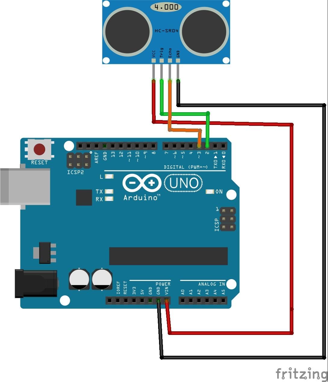 Arduino: Interfacing Ultrasonic Sensor : 6 Steps - Instructables