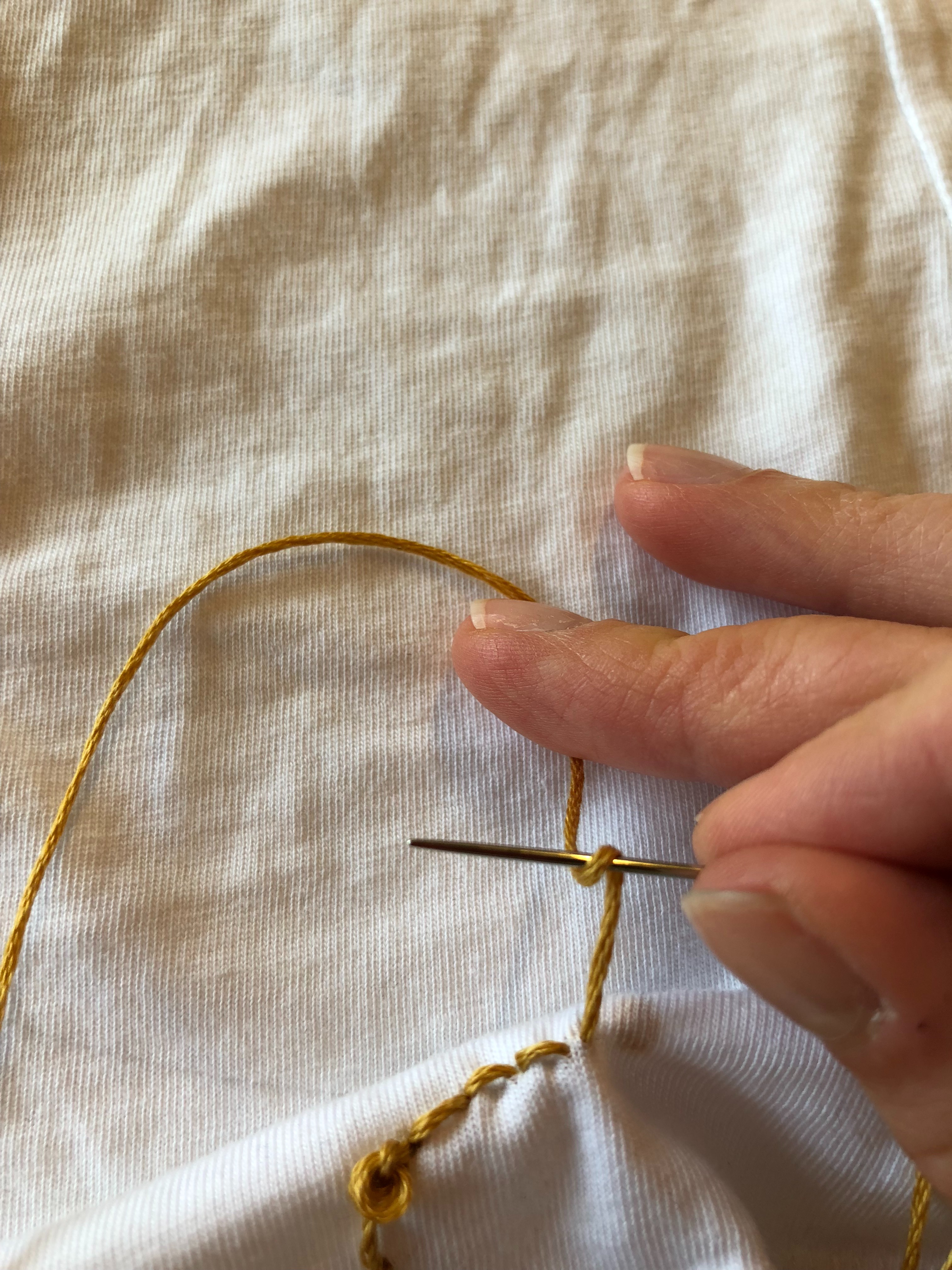 How to Cover Up a Stained T-shirt With Embroidery : 8 Steps - Instructables