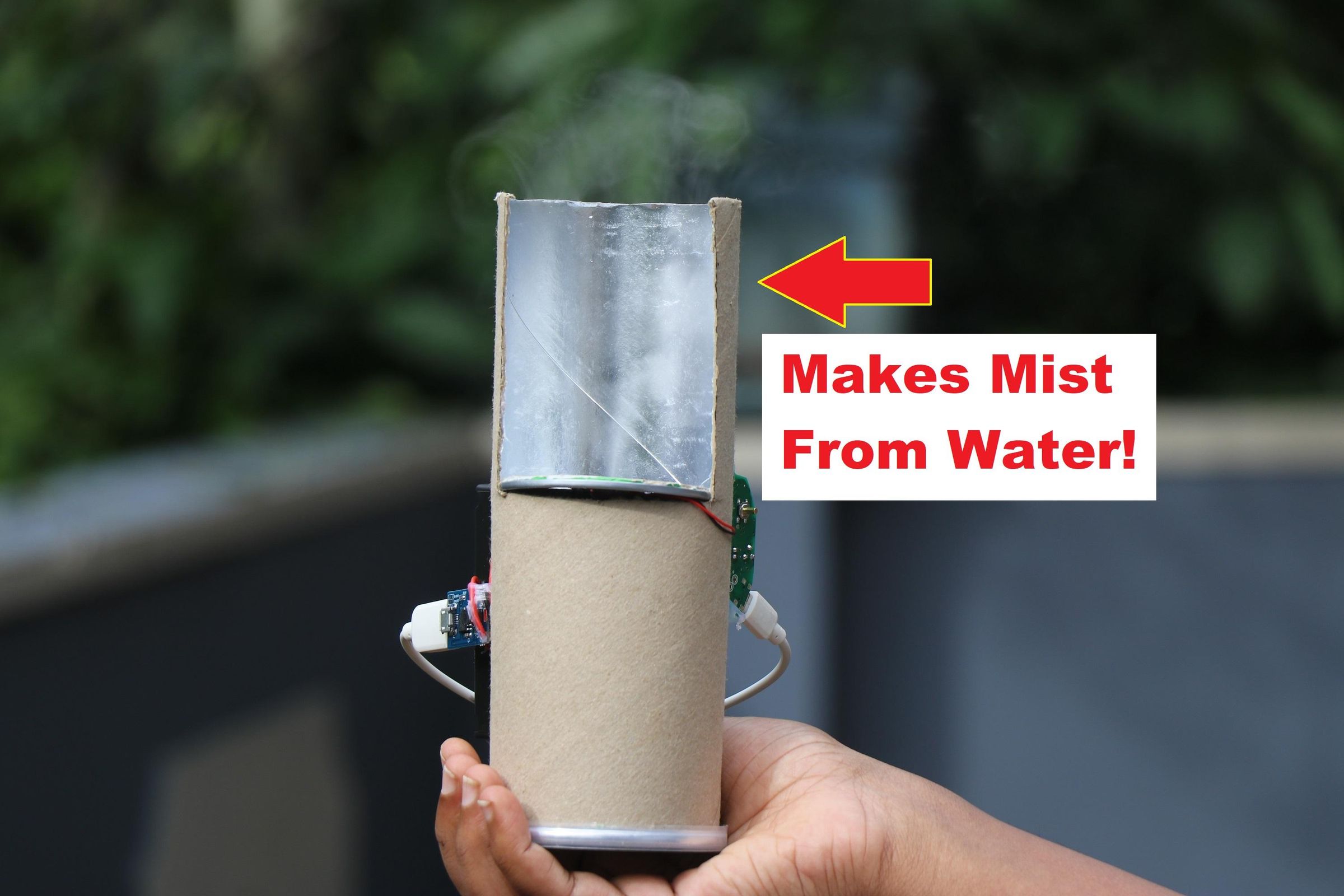 DIY Mist Maker With Simple Materials at Home : 5 Steps - Instructables