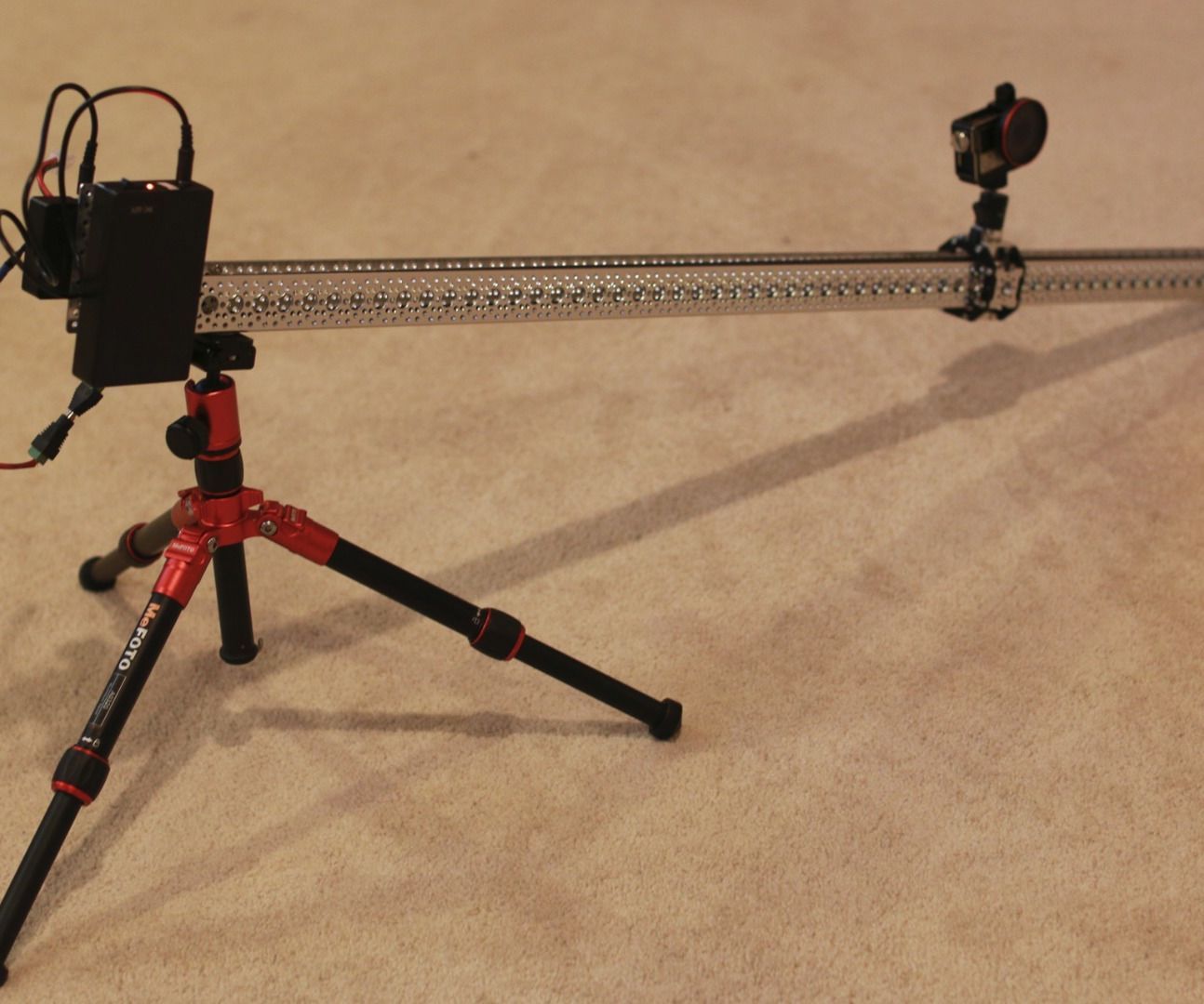 Actobotics 48 Inch Channel Slider W/ Auto Reverse & Speed Controller ...