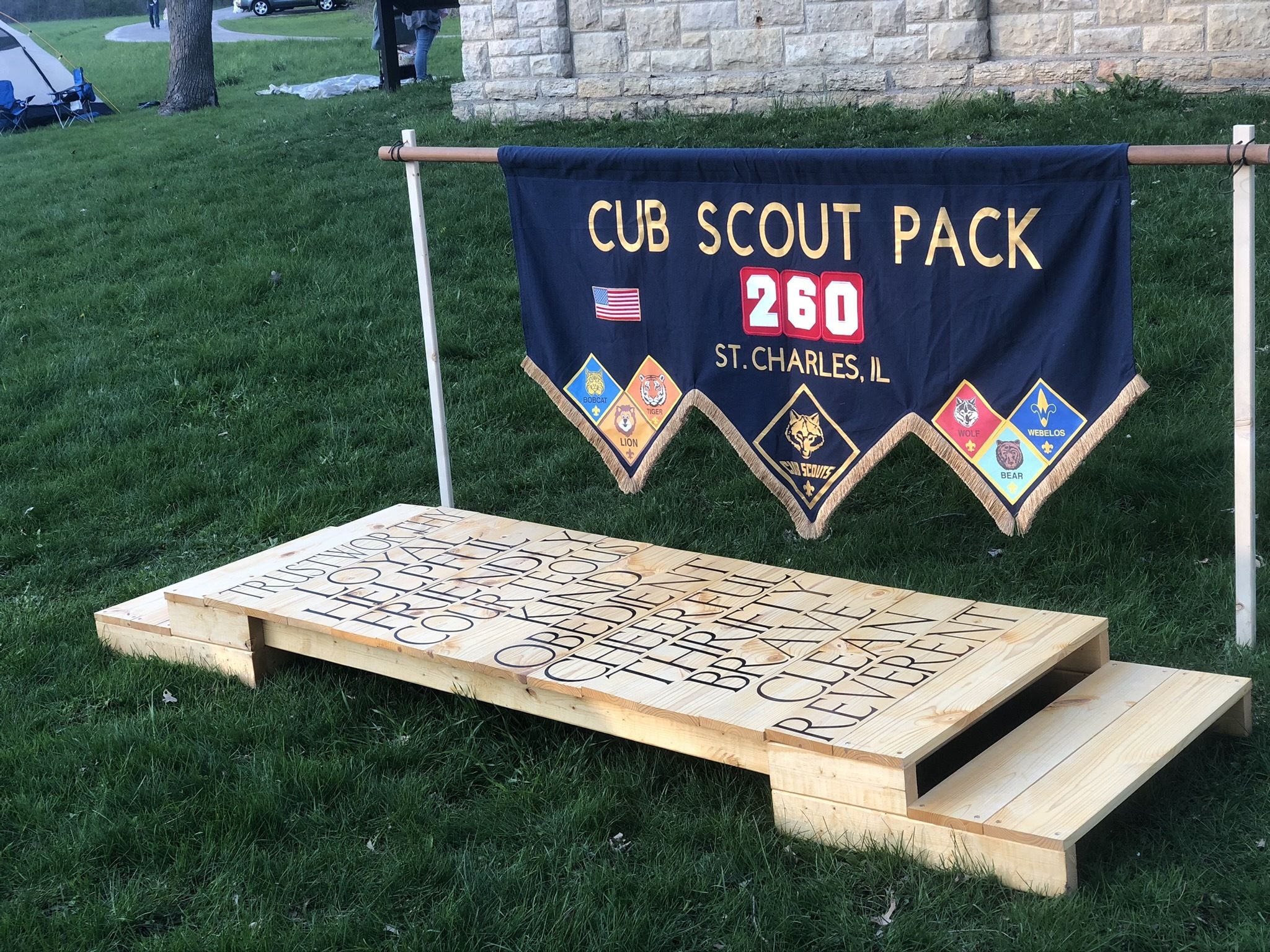 Boy Scout Bridge Boy Scouts On A Rope Bridge, Mauritius Our Beautiful