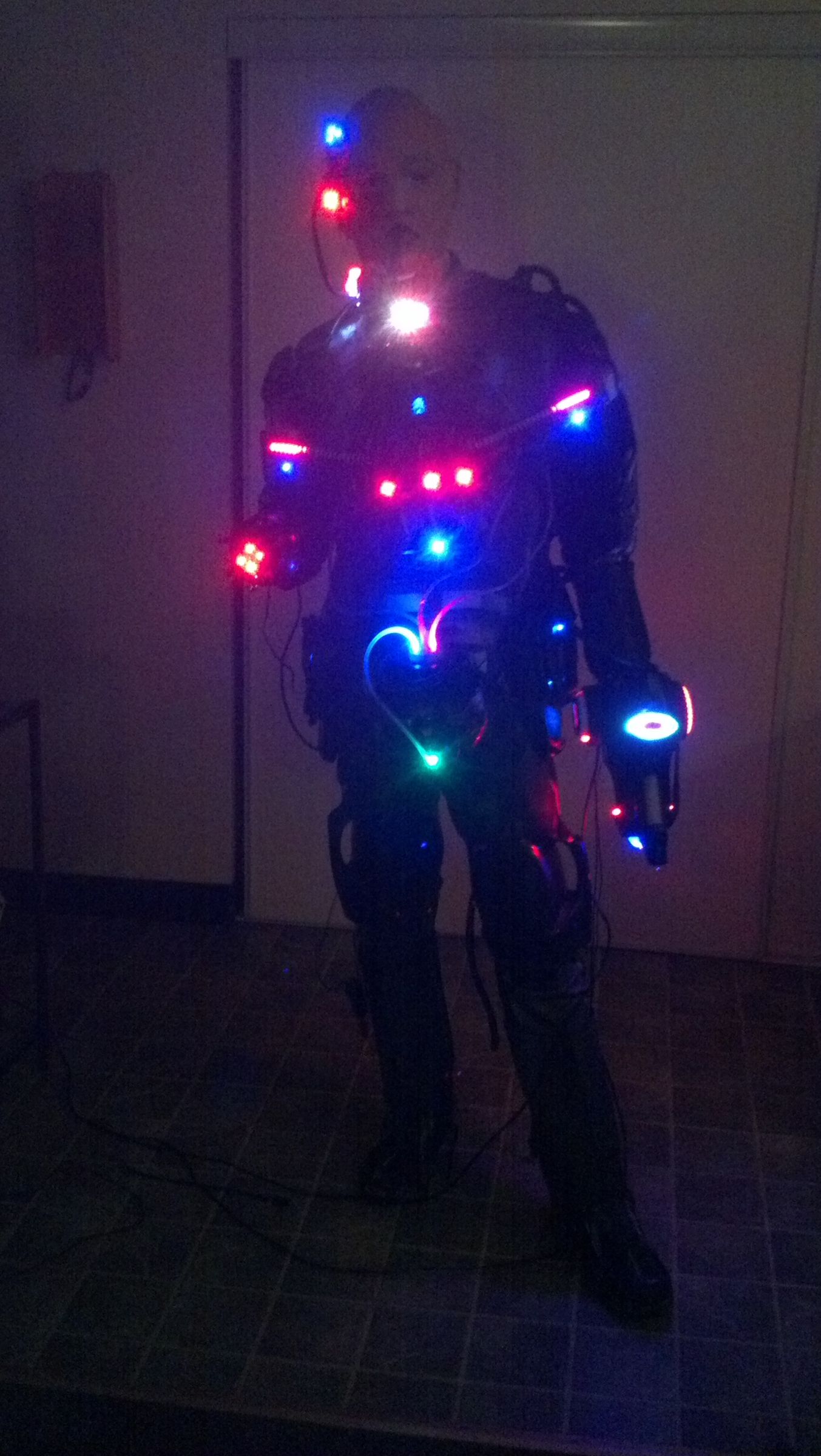 Locutus of Borg Costume (Cyborg) With Real Robotics, Lights, and Sound ...
