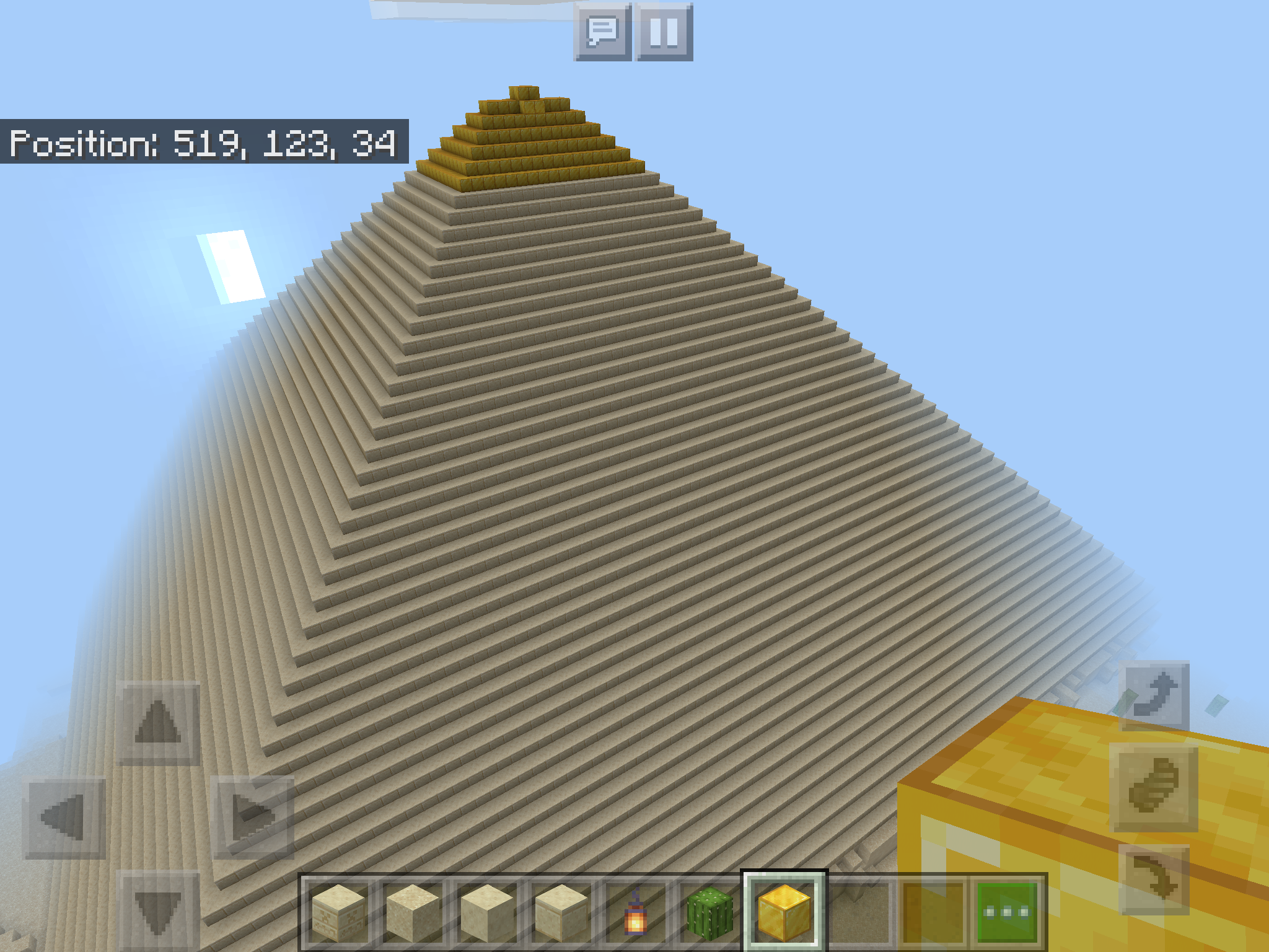 Minecraft - the Greatish Pyramid : 9 Steps - Instructables