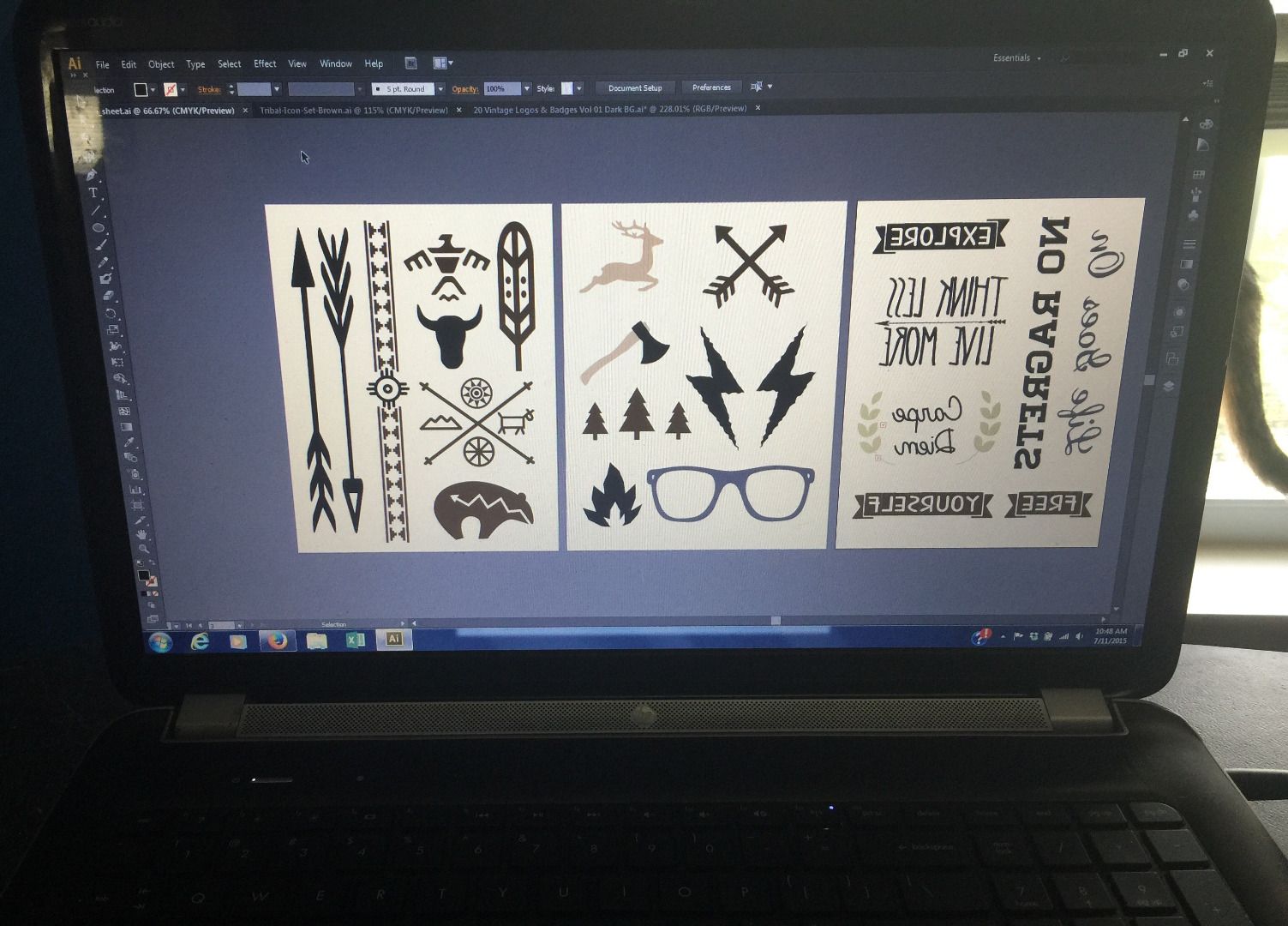 Design and Print Your Own Temporary Tattoos : 5 Steps (with Pictures ...