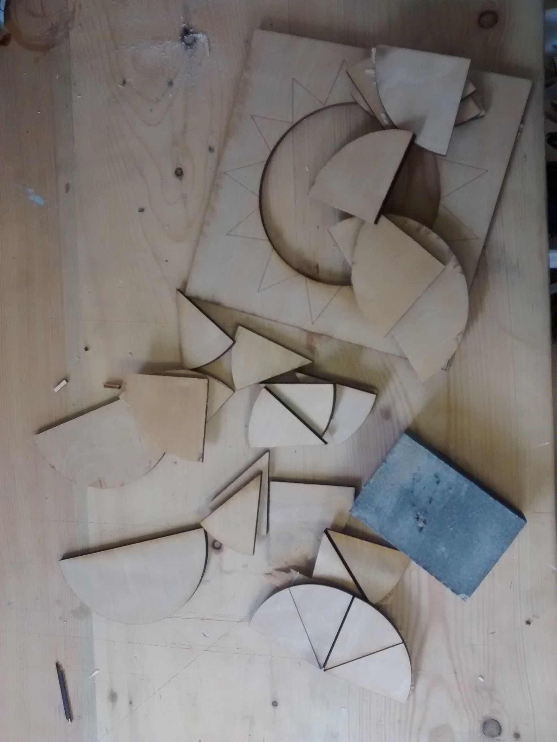 Sun Puzzle to Learn Fractions : 3 Steps (with Pictures) - Instructables
