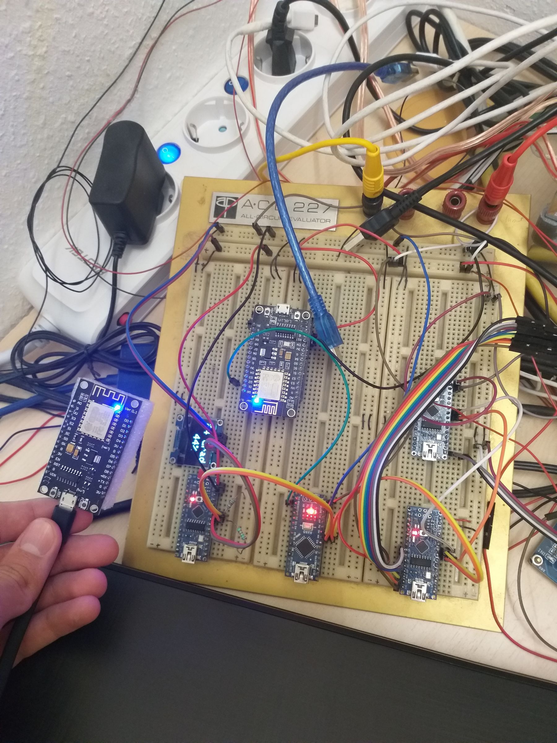WiFi Communication Between Two ESP8266 Based MCU Through the Home ...