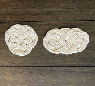 Weaving Knotted Coasters : 6 Steps (with Pictures) - Instructables