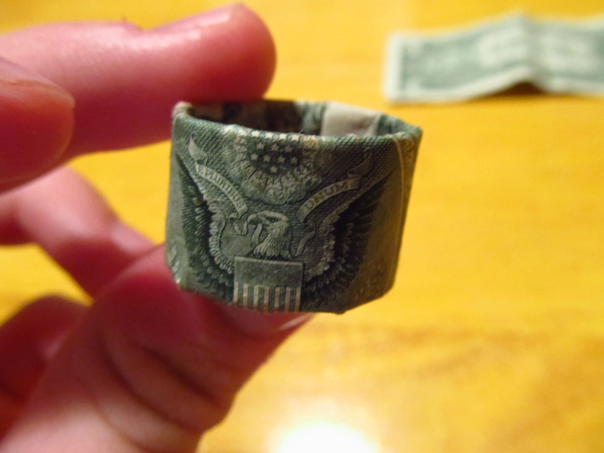 How to Make a Dollar BAND Ring : 10 Steps (with Pictures) - Instructables