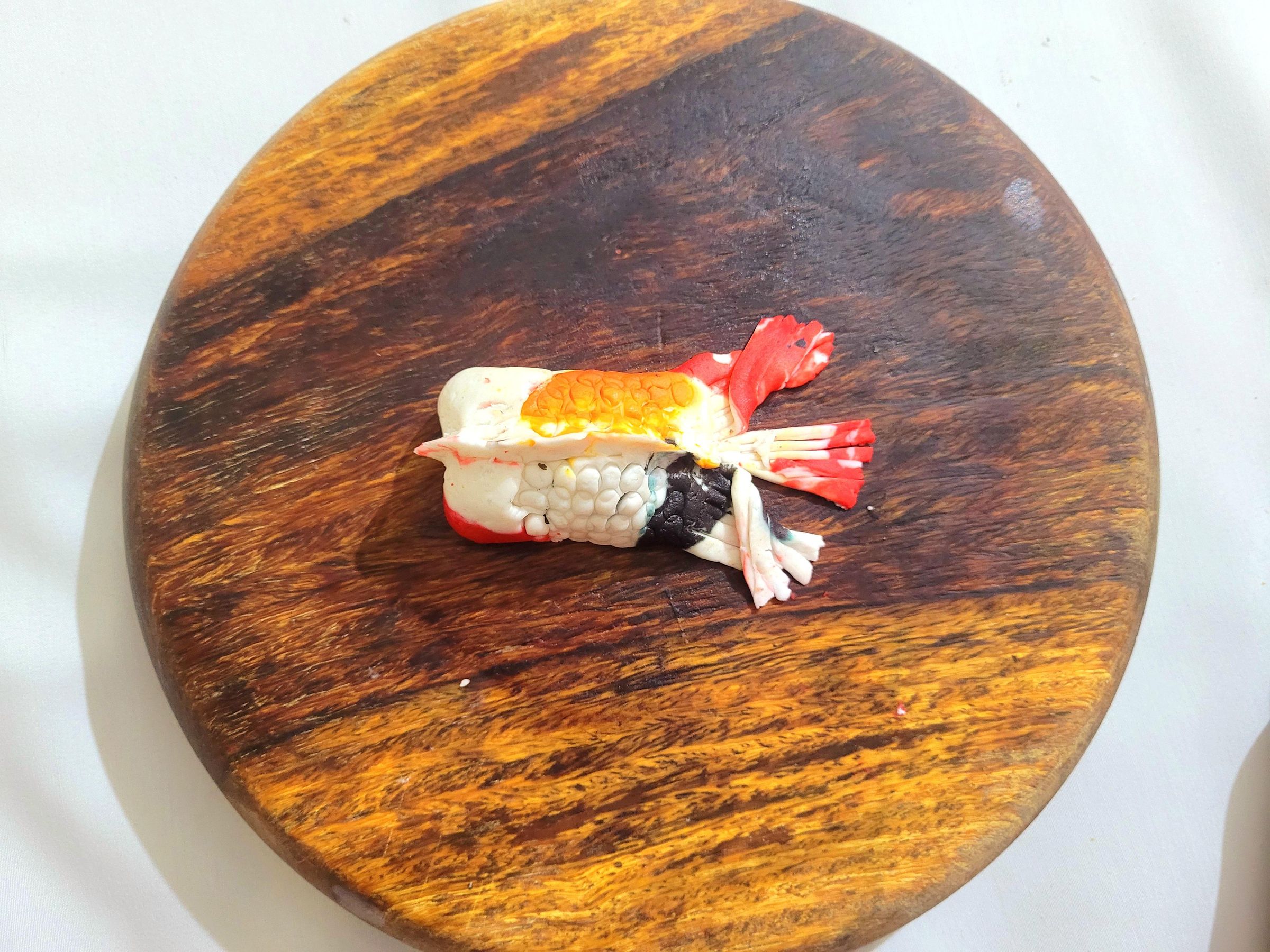 Rice Koi Goldfish With Multigrain Pudding Filling : 13 Steps (with ...