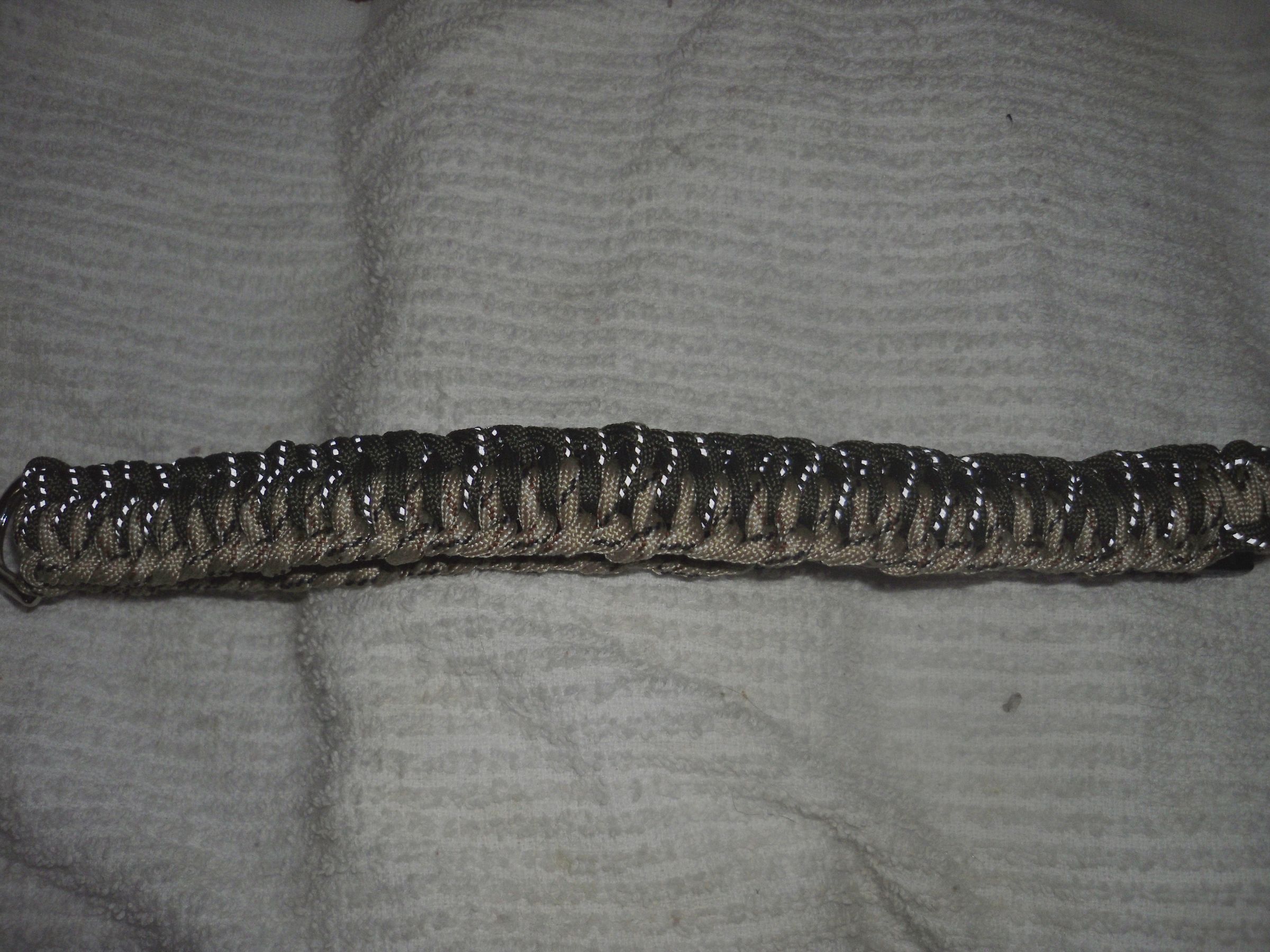 Paracord Dog Collar - Double Double Cobra Weave, King Cobra, Double ...