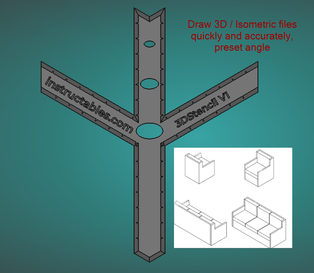 Product Isometric Drawing Stencil - Instructables