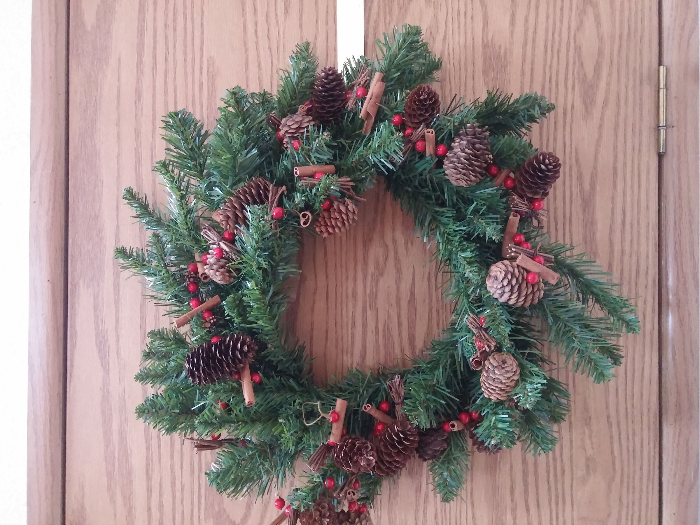 Artificial Tree Repurposed: Christmas Wreath and Mini Tree : 3 Steps ...