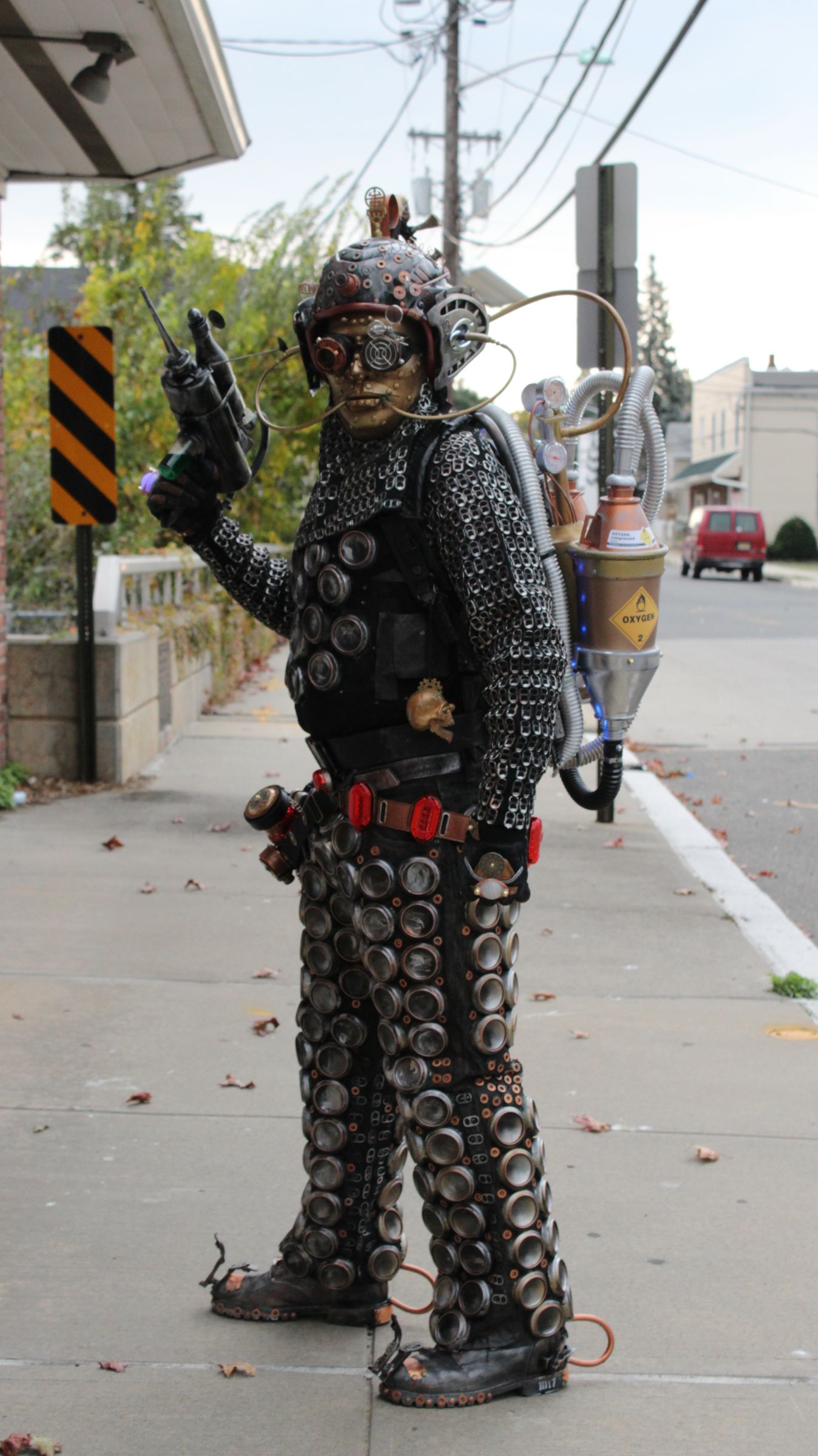 Extraterrestrial Cyborg Halloween Costume : 11 Steps (with Pictures ...