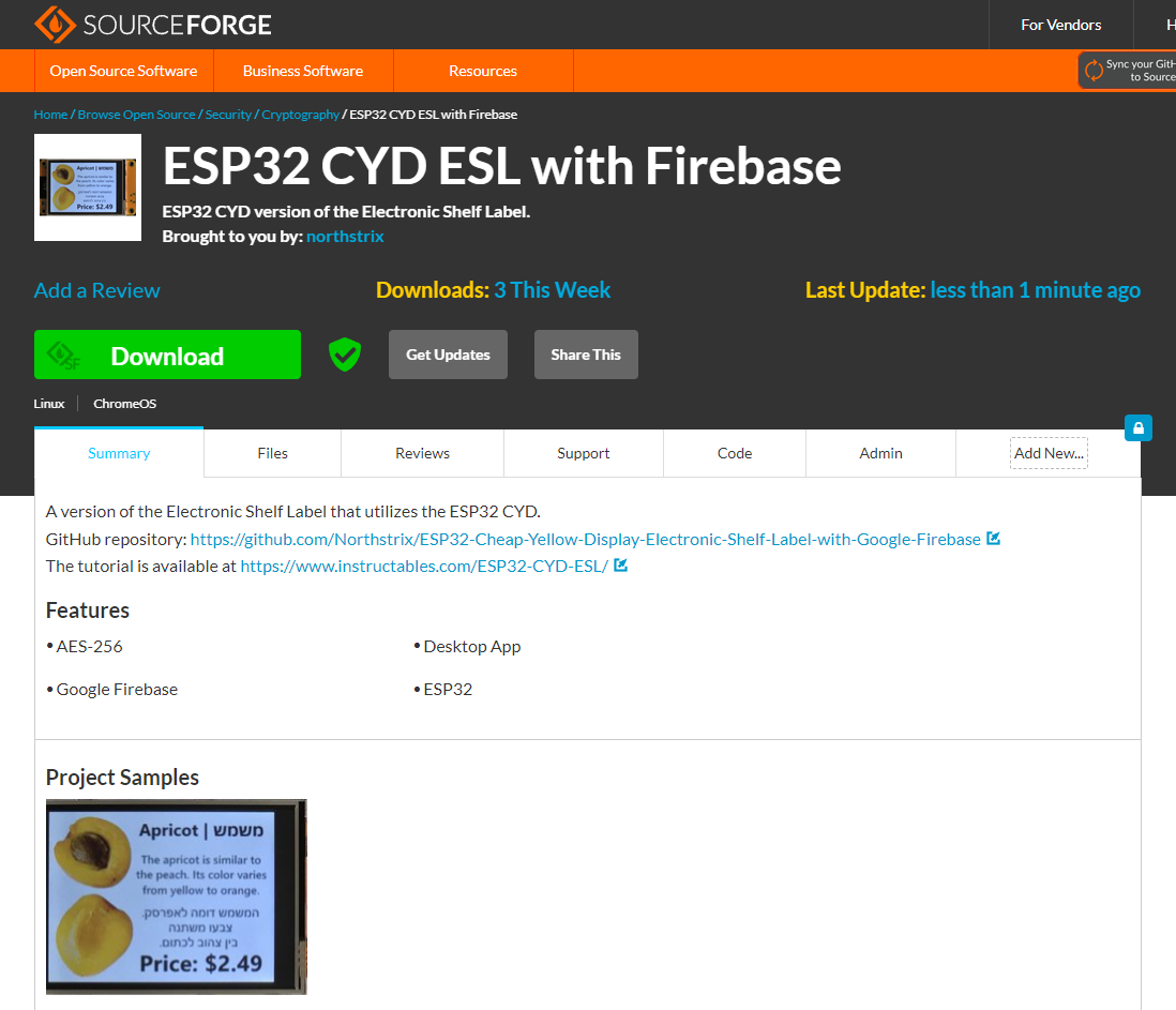 How to Use the ESP32 CYD an As Electronic Shelf Label : 18 Steps ...