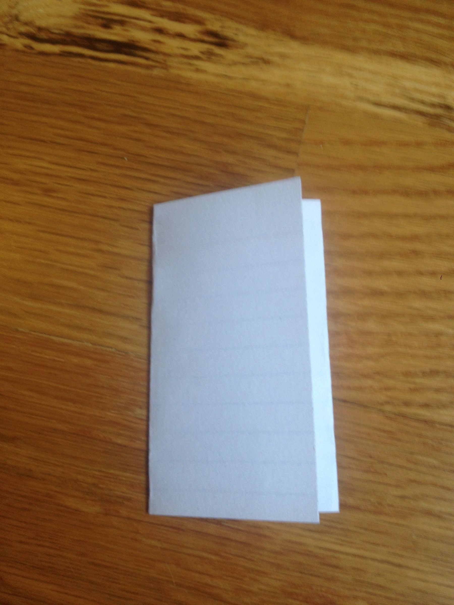 Origami Today From a Notecard : 5 Steps - Instructables