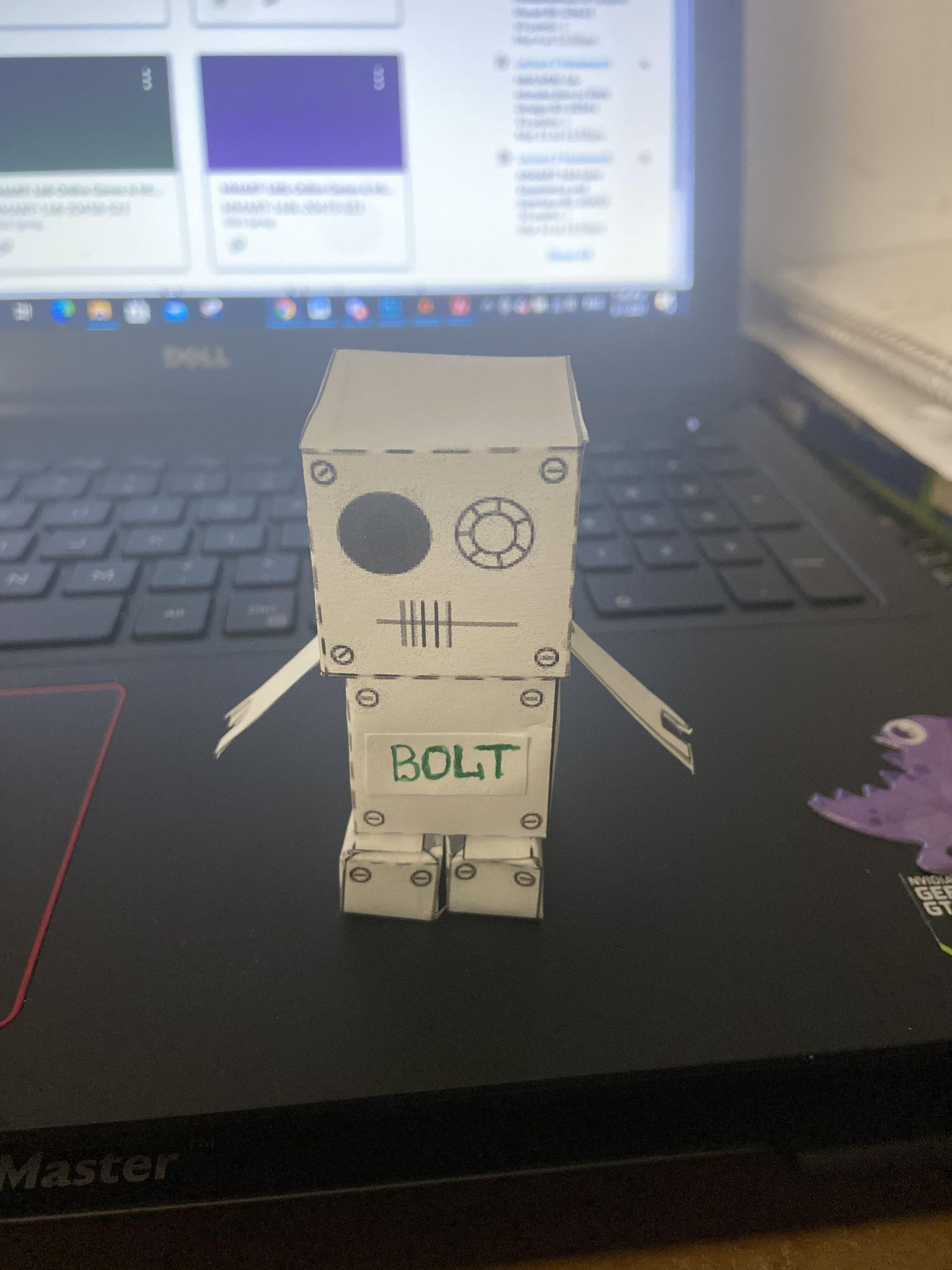 Paper Robot Bolt : 6 Steps - Instructables