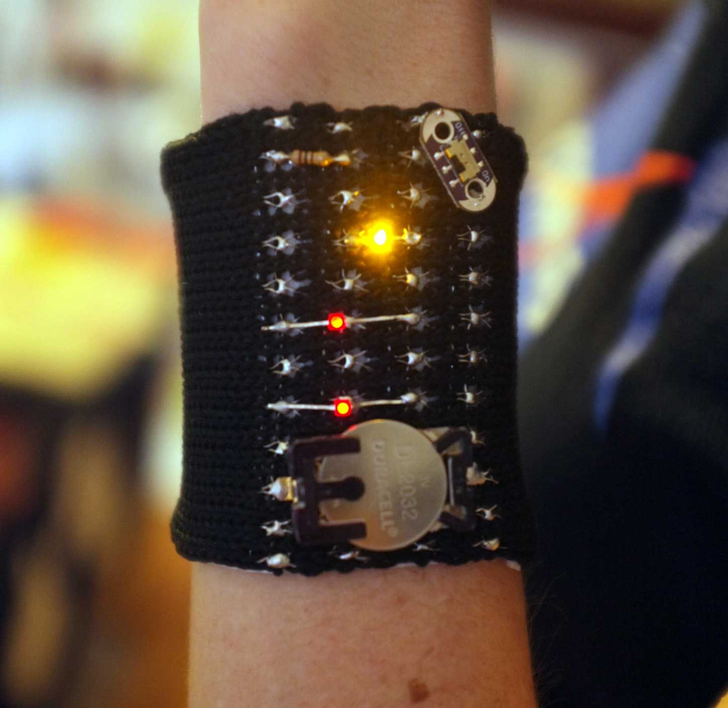Knit an LED Cuff : 5 Steps (with Pictures) - Instructables