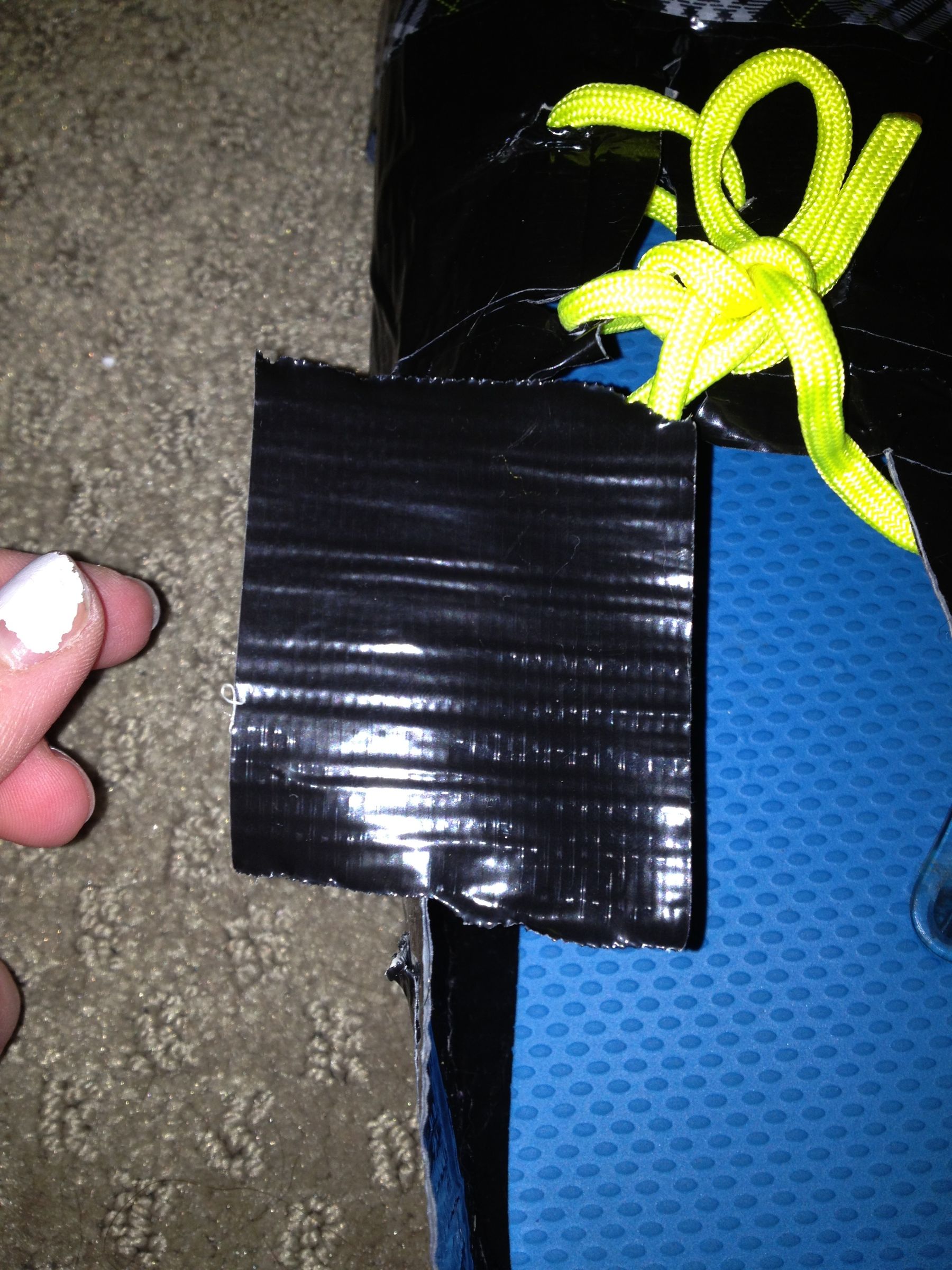 Duct Tape Shoe! : 15 Steps - Instructables