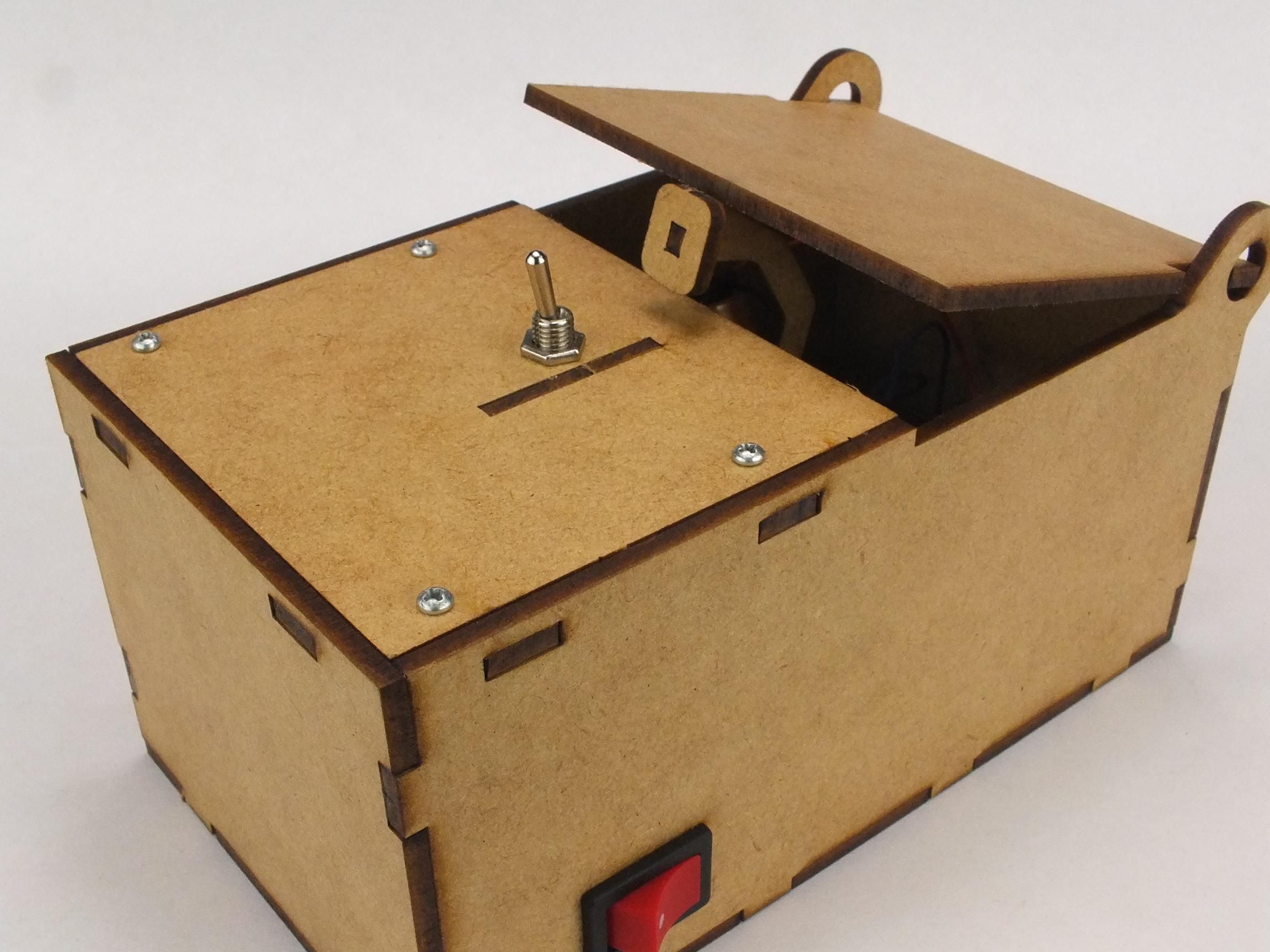 Arduino-servo Useless Machine V2 : 7 Steps - Instructables
