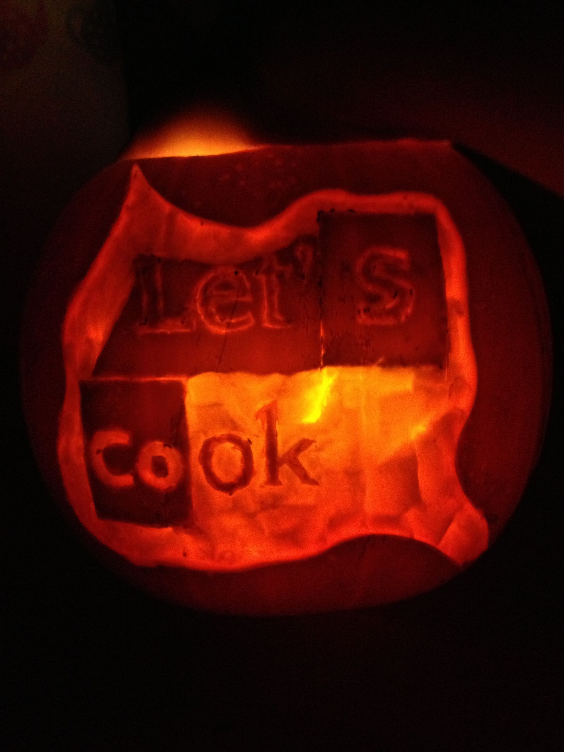 Check Engine Light Pumpkin