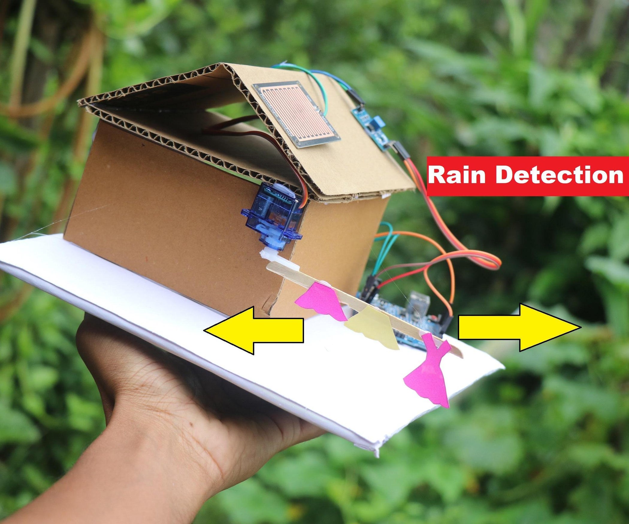 Automated Rain Shield For Laundry Using Arduino 6 Steps With Pictures Instructables 8009