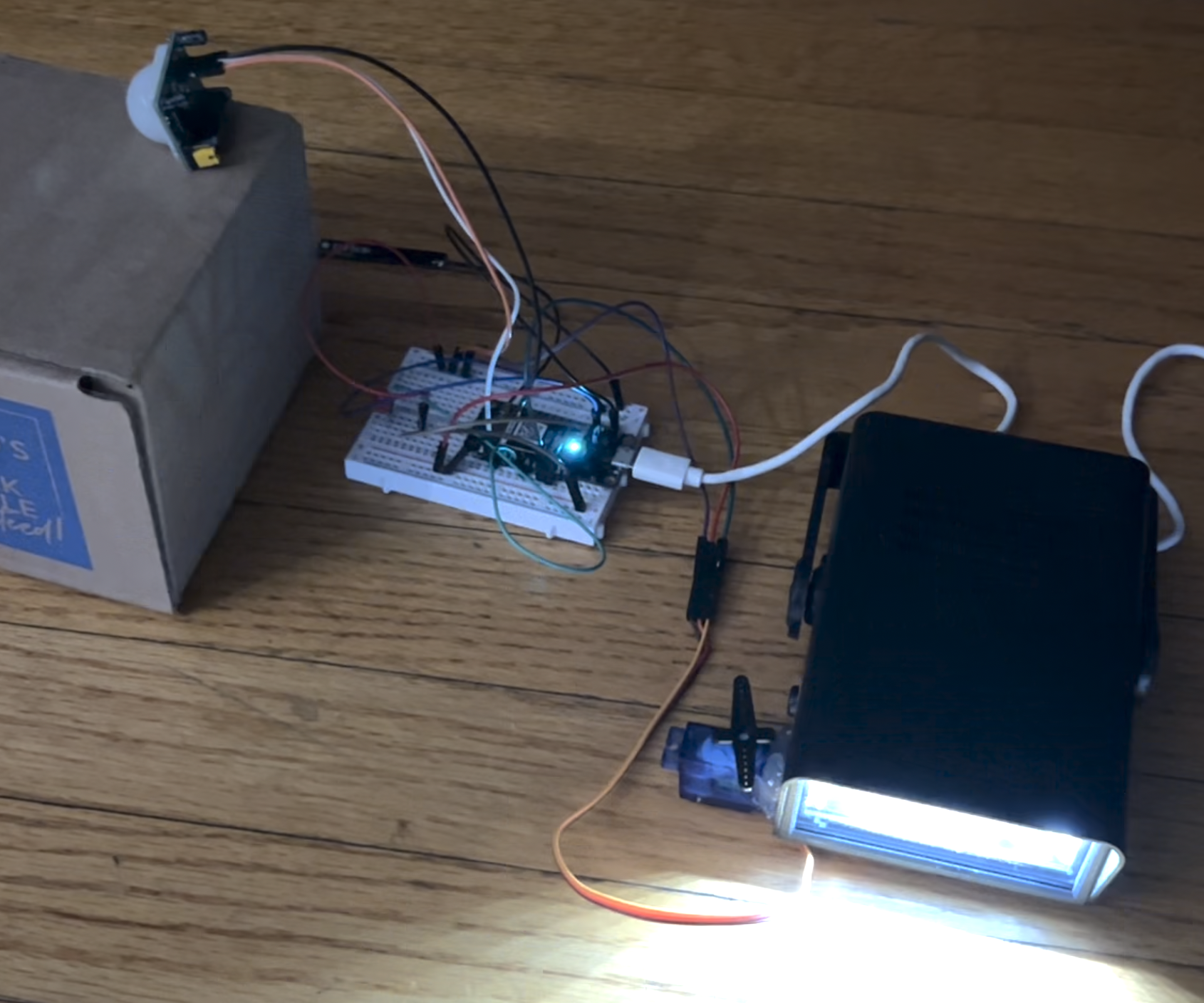 Spooky Alarm - Particle Argon - Lane Tech PCL **GONE WRONG** : 5 Steps - Instructables