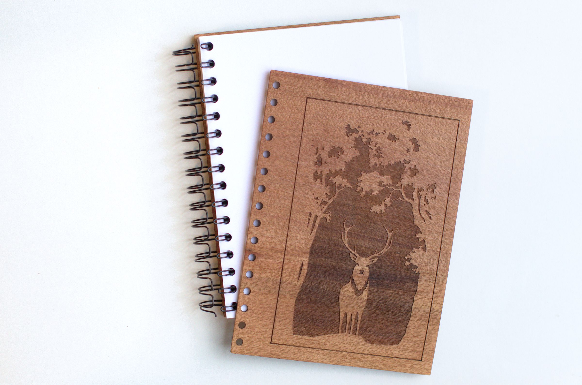Wooden Notebook With Engraved Cover : 5 Steps (with Pictures ...