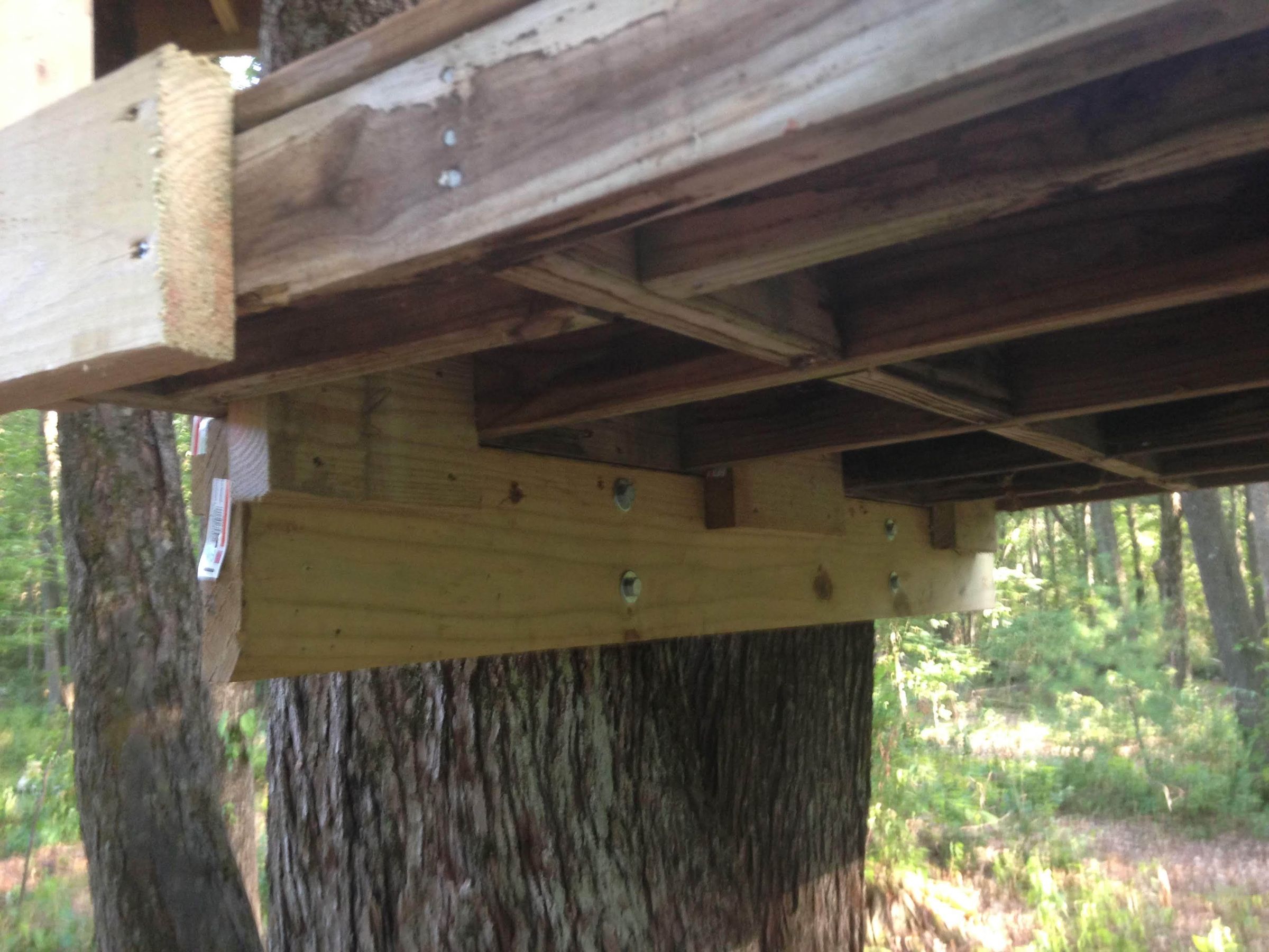 Multi Level Tree House From Recycled Materials : 10 Steps (with ...