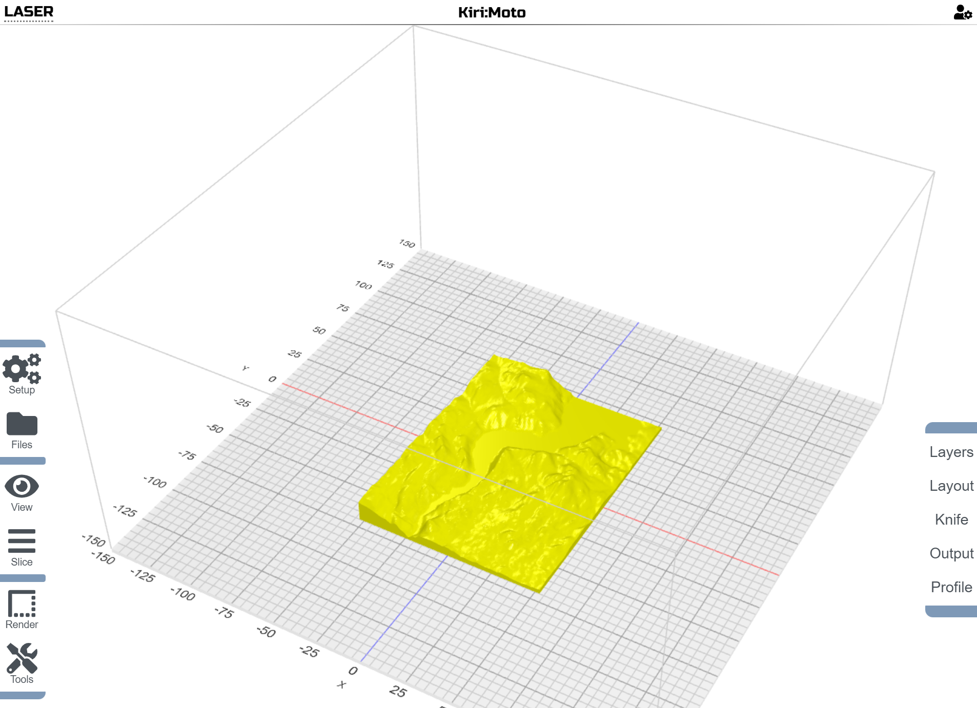 Contour Lines 3d