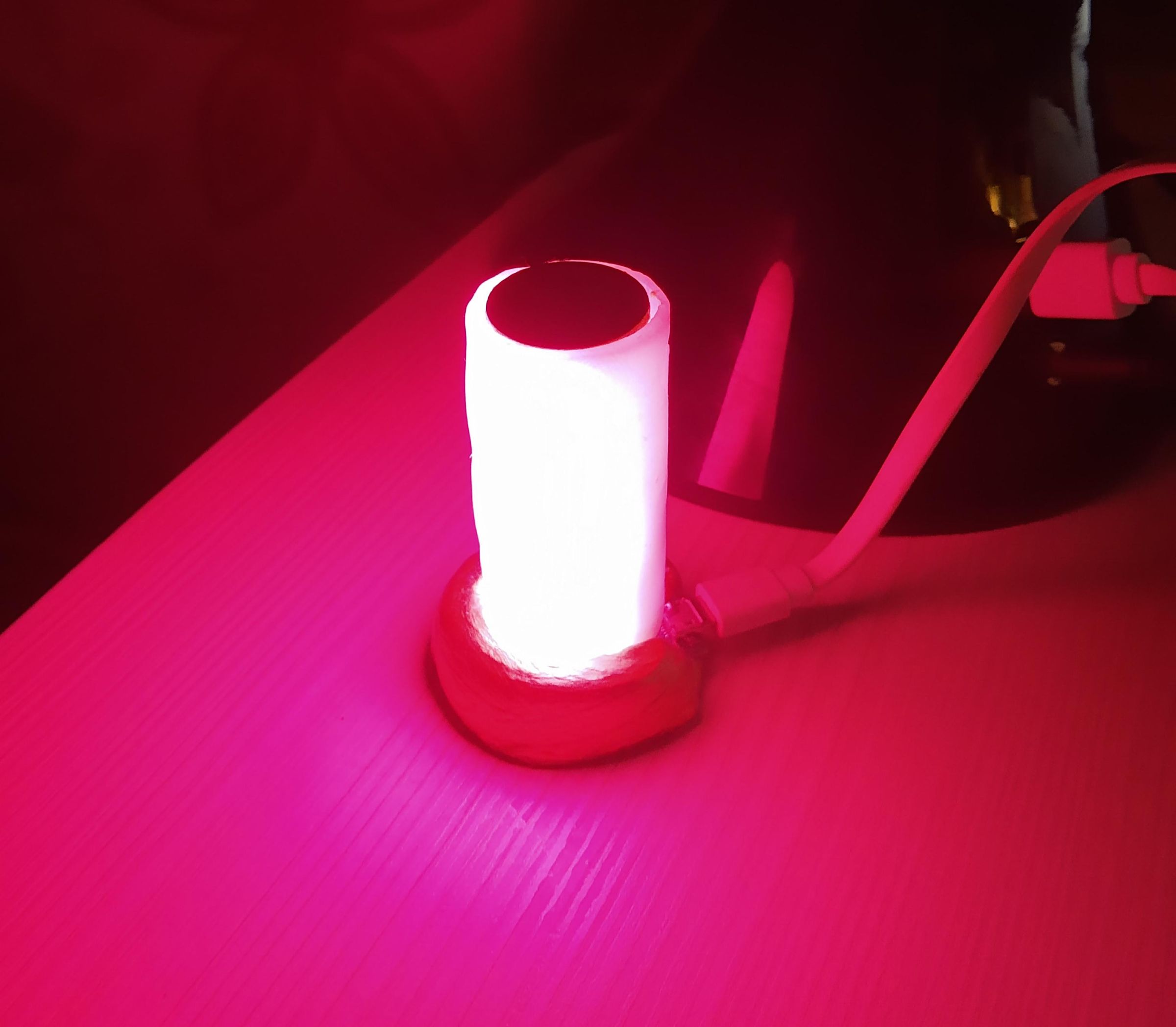 A $1 LED Mood Lamp With ATtiny13 and WS2812 : 7 Steps - Instructables