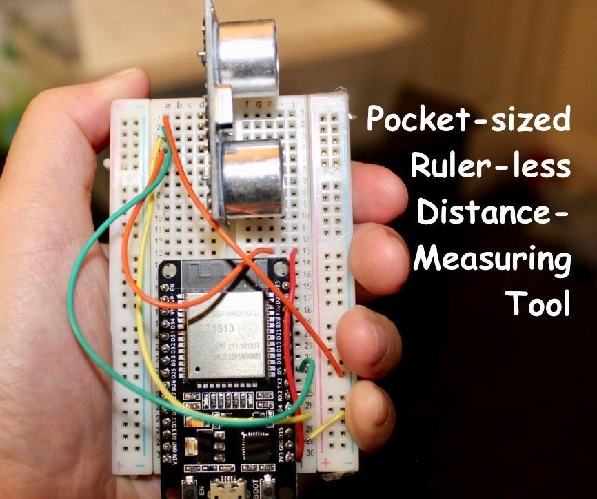 ESP32: Pocket Size Distance Measuring and Logger : 4 Steps (with ...