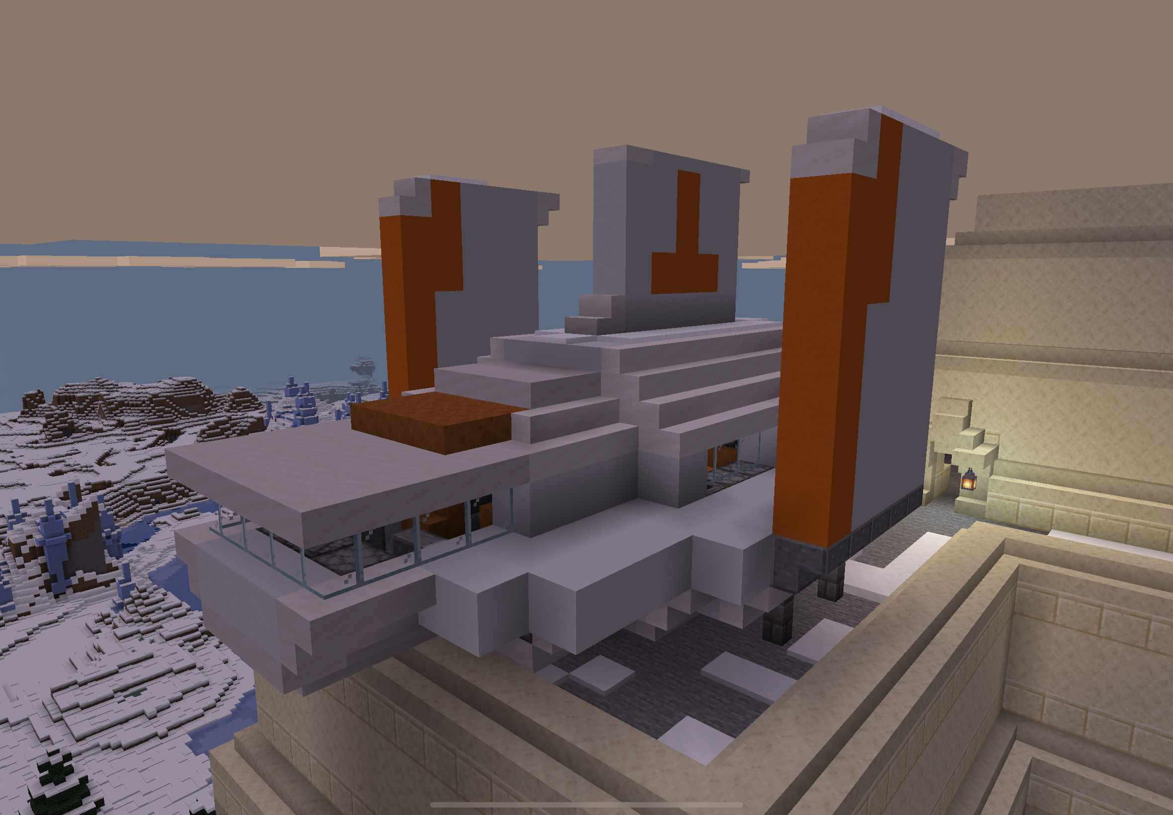 Minecraft Star Wars Spaceship