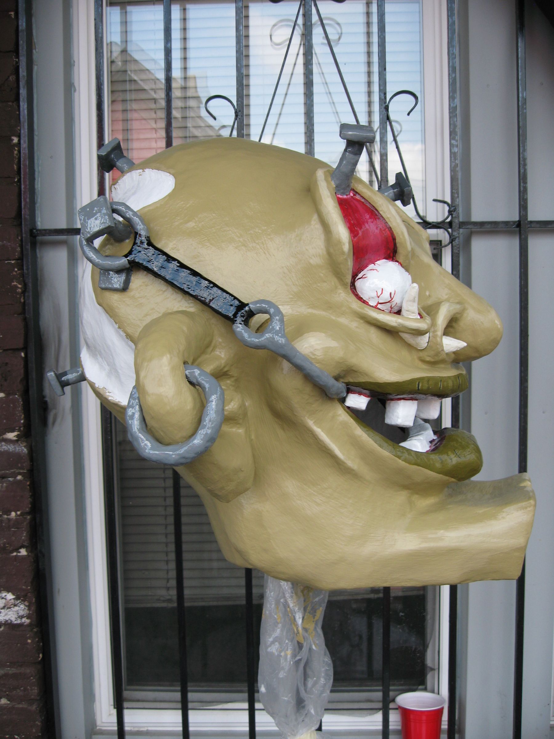 Giant Mask: Horror Head! : 12 Steps (with Pictures) - Instructables
