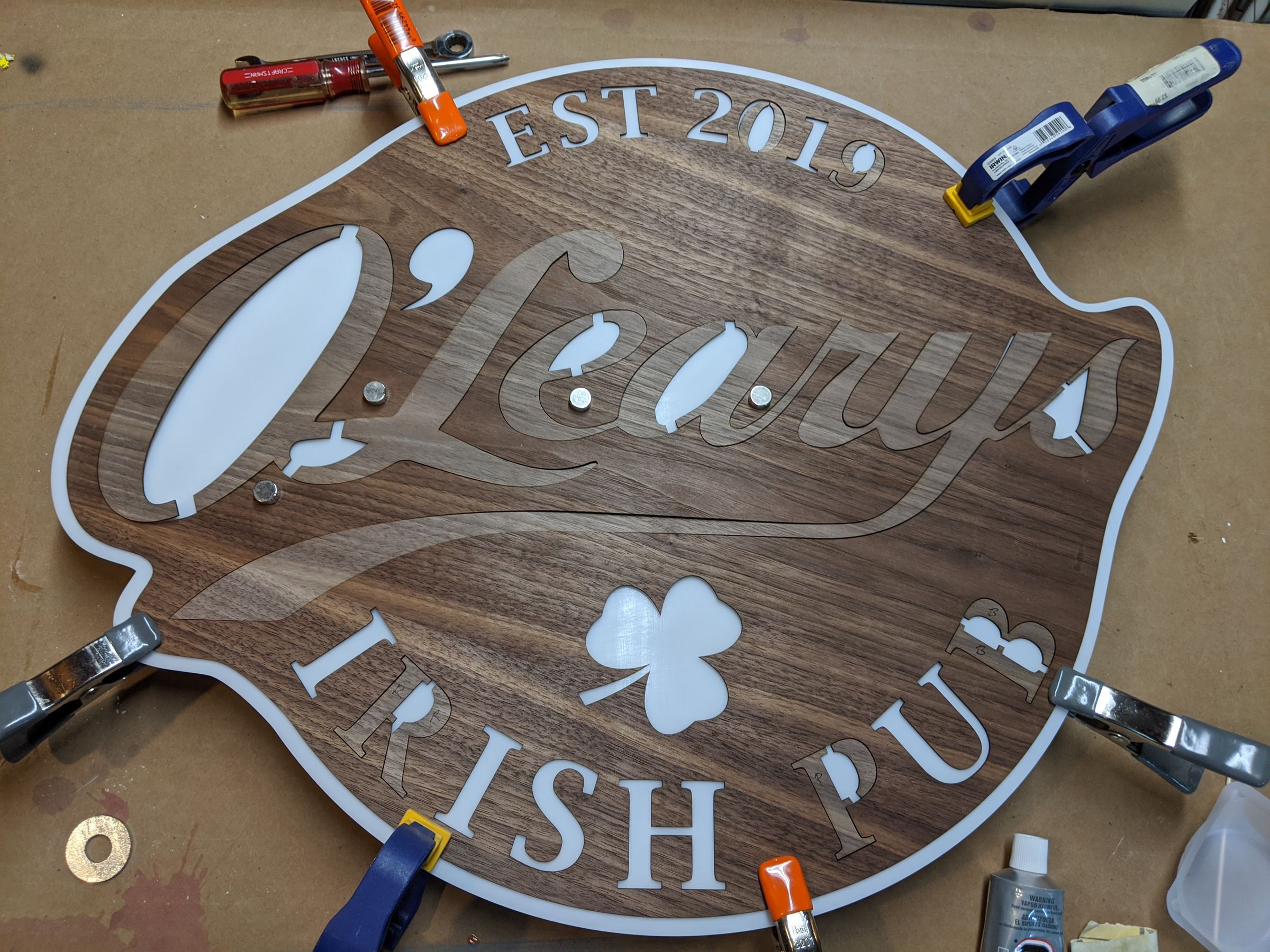 LED Backlit Sign : 10 Steps (with Pictures) - Instructables