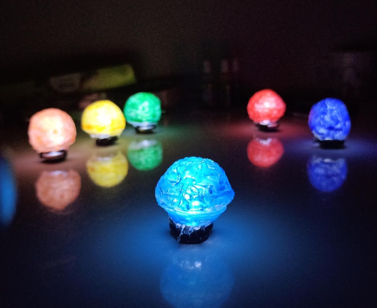 Infinity Stones - Easy DIY Using Hot Glue Gun & Led's : 7 Steps (with ...