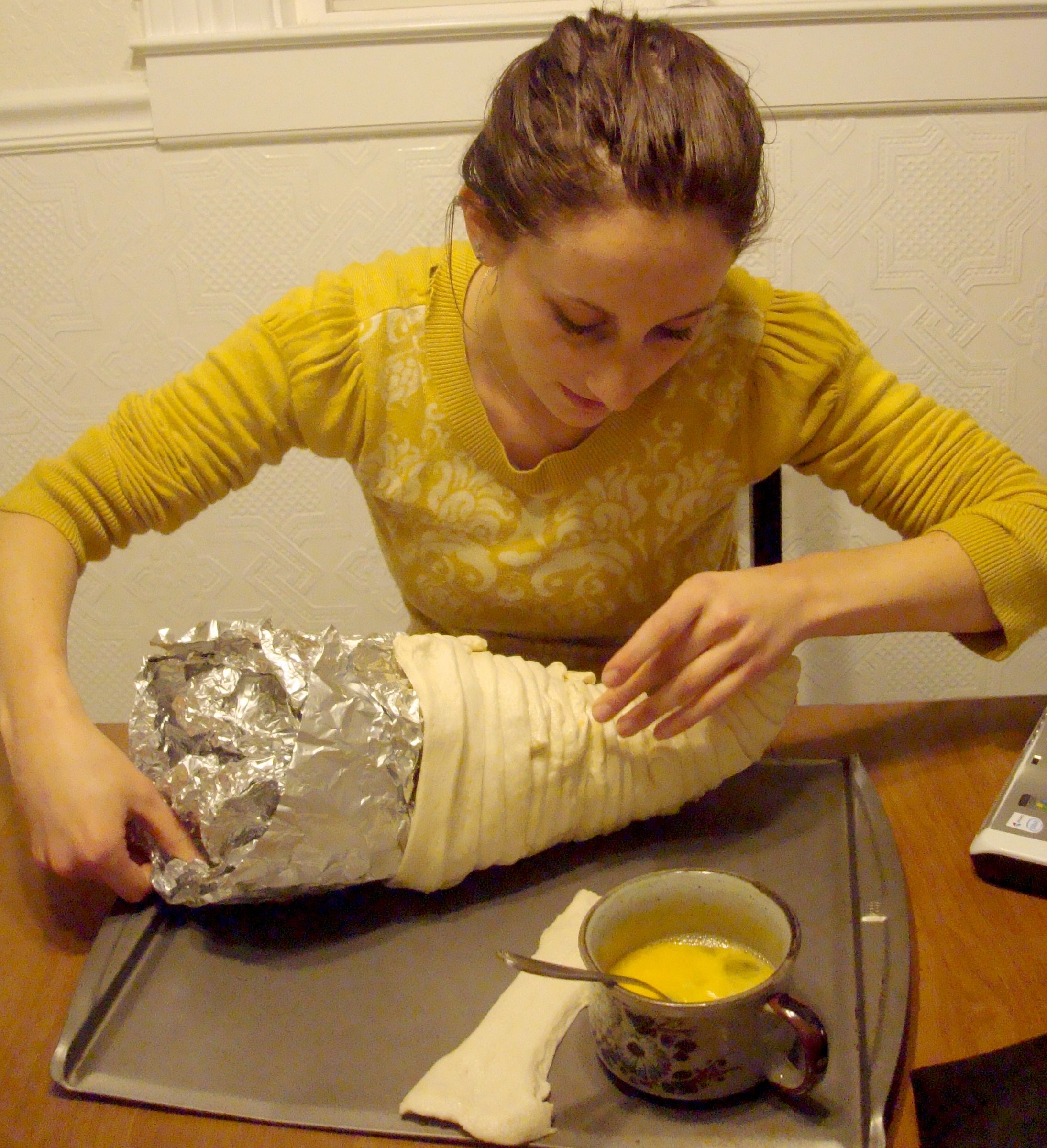 Bread Cornucopia Thanksgiving Centerpiece : 5 Steps (with Pictures ...